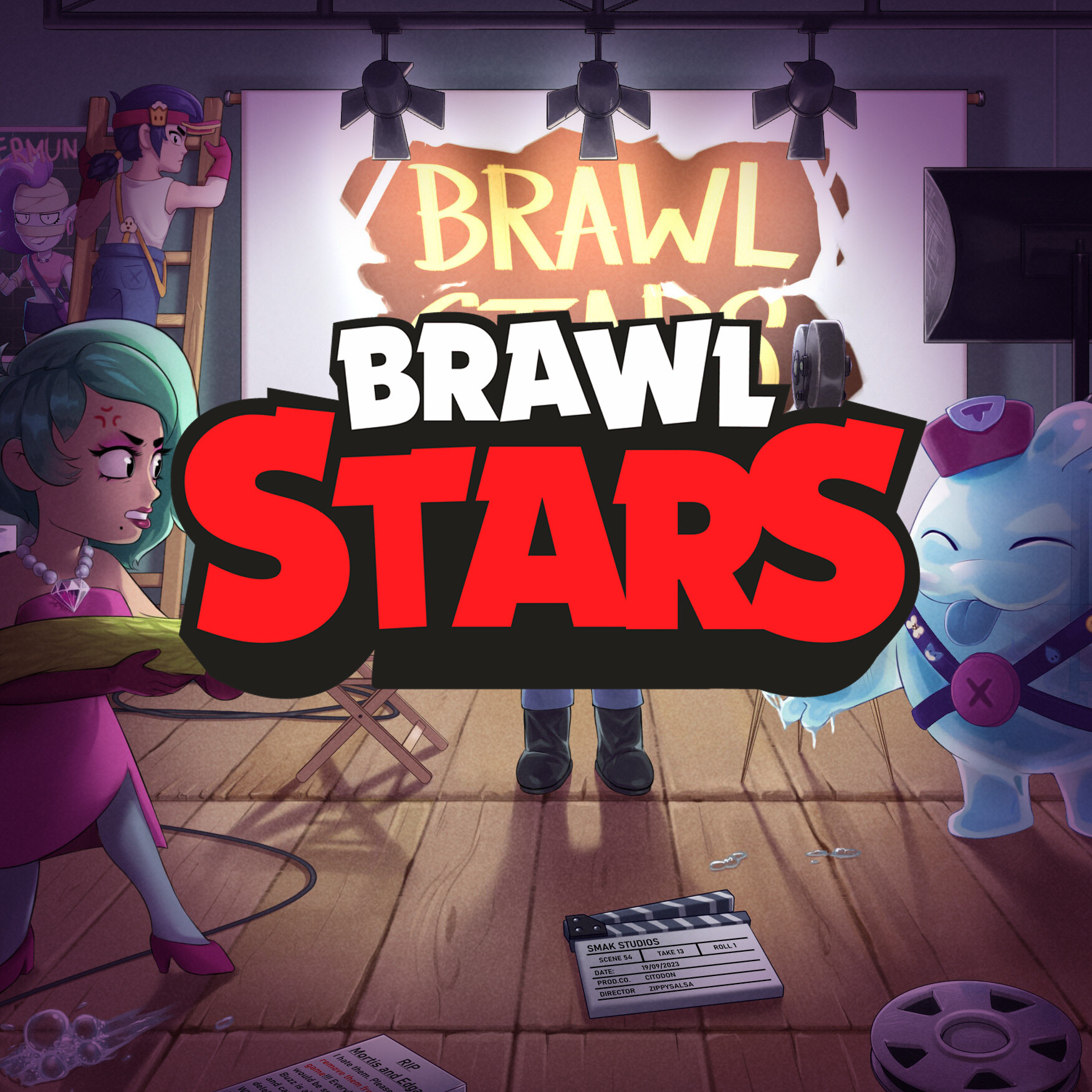 ArtStation - Brawl Casting WIP