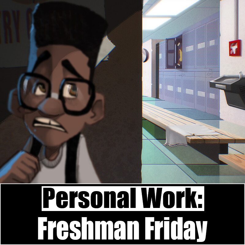 ArtStation - Illustration: Freshman Friday