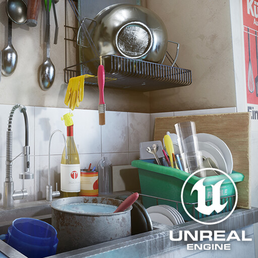 ArtStation - Dirty Sink