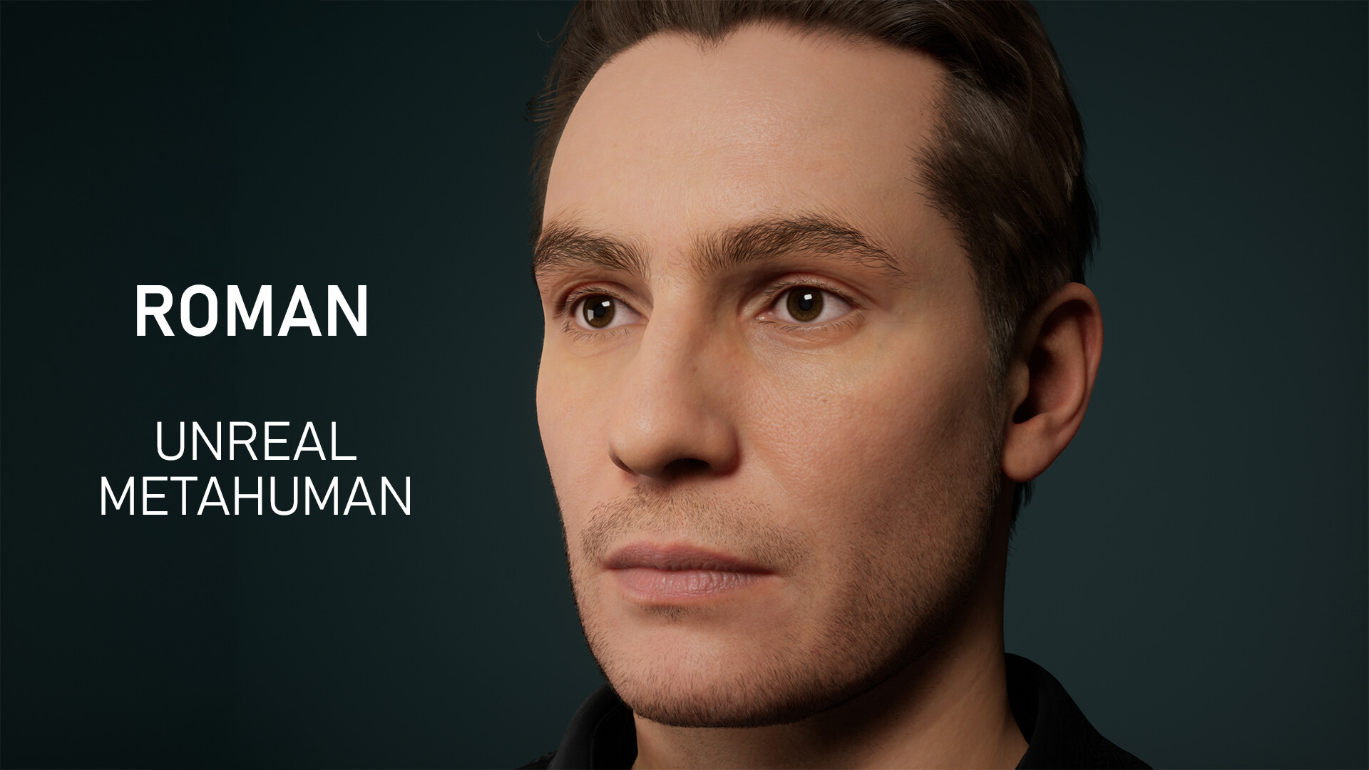 ArtStation - Roman - Unreal Engine 5.2 Metahuman