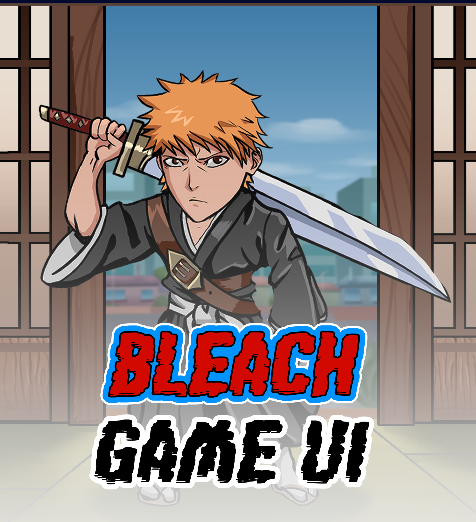 ArtStation - Bleach fun mobile game UI