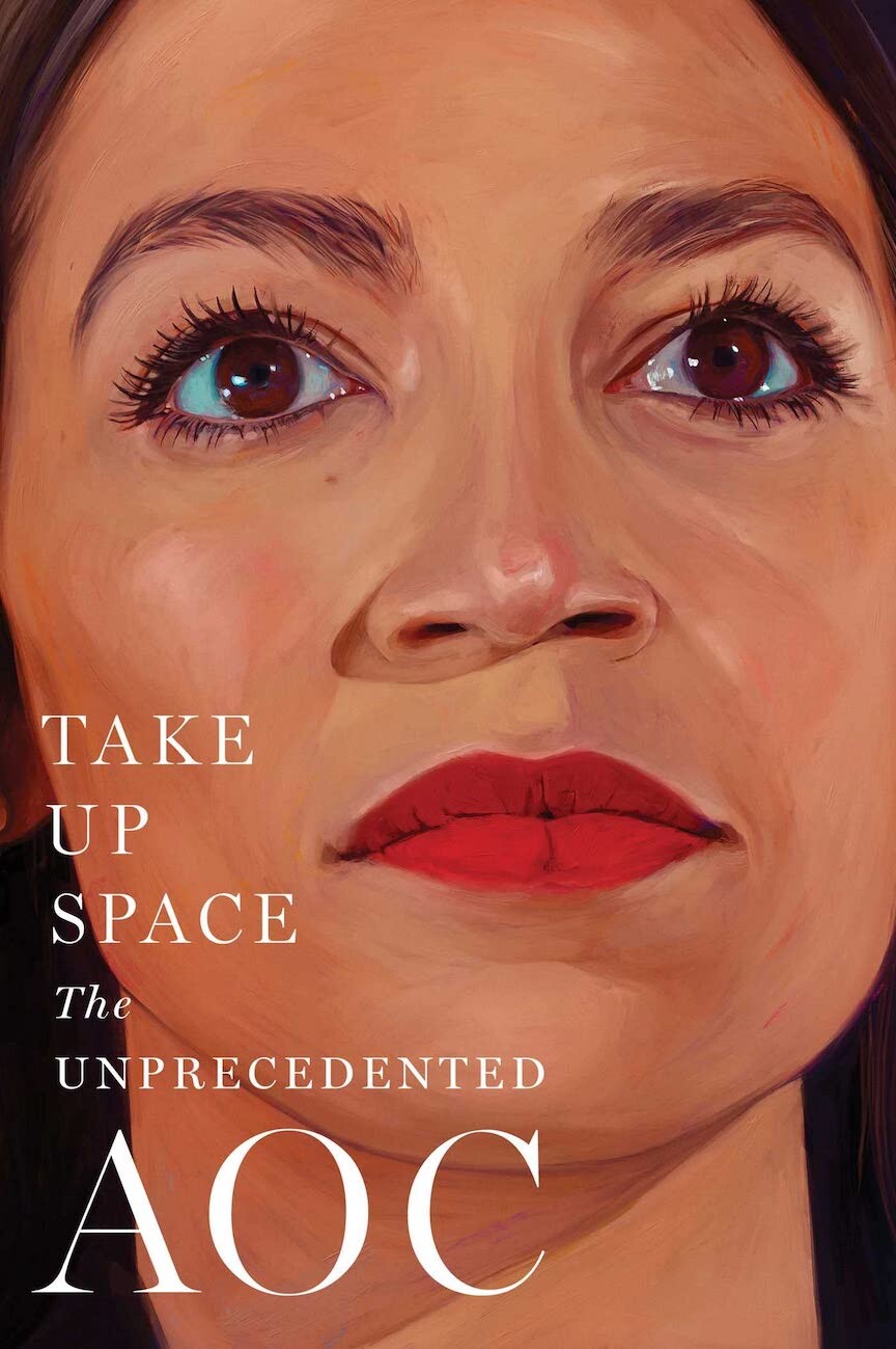 ArtStation - "Take Up Space" - AOC Biography Cover