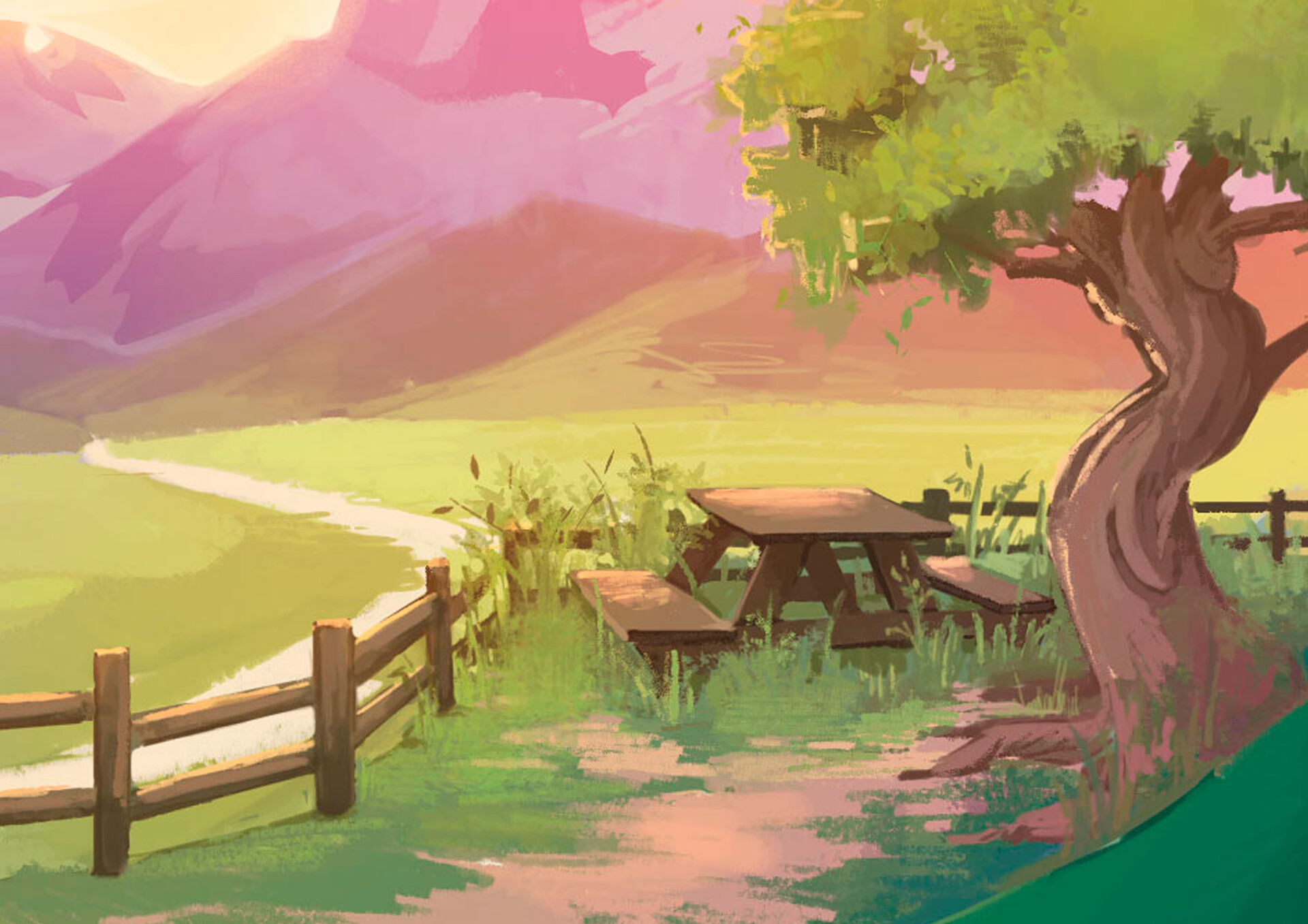 ArtStation - Spring Environment