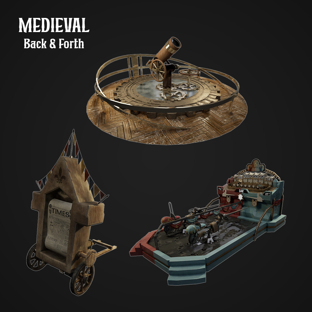 ArtStation - Medieval Back & Forth