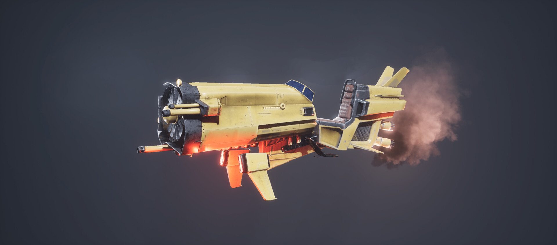 ArtStation - Rocket Car 3D