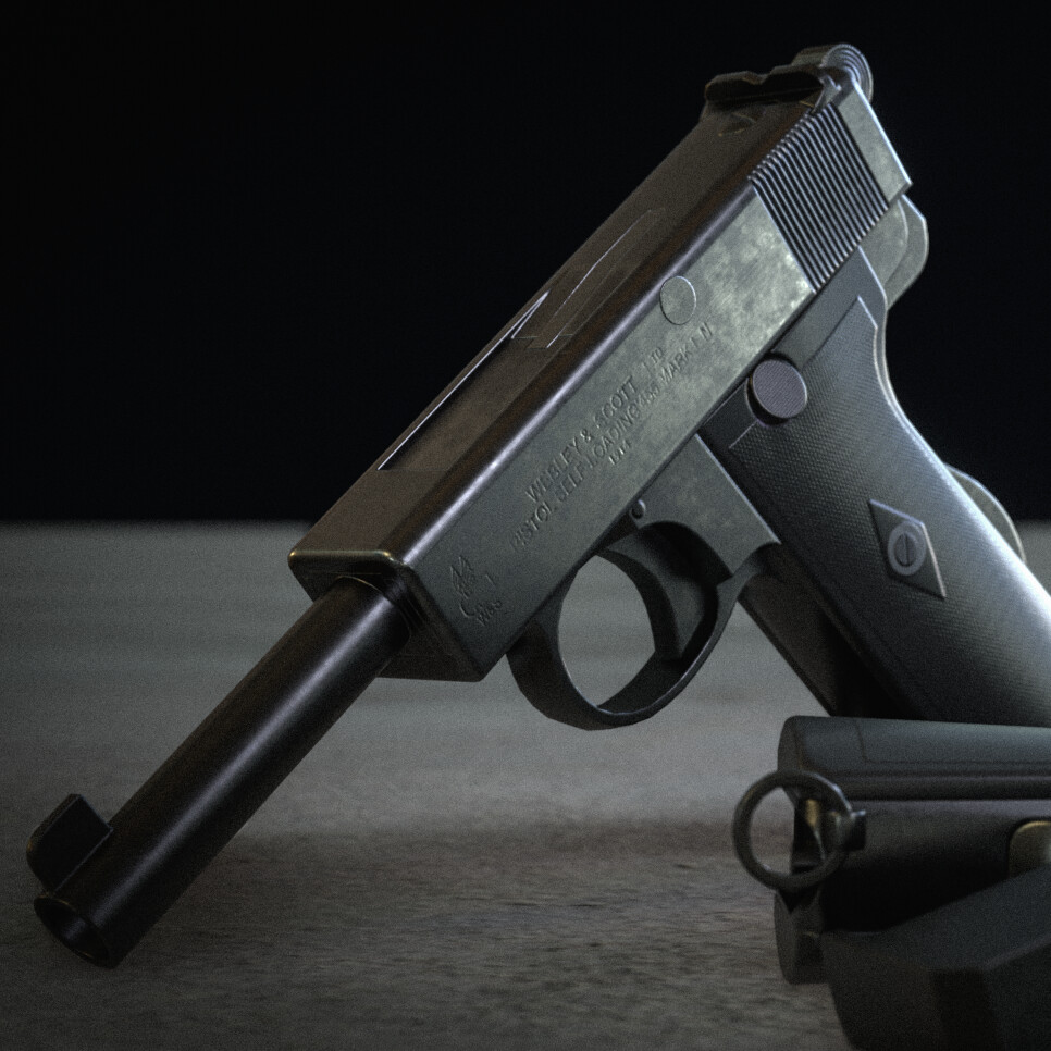 ArtStation - Webley automatic