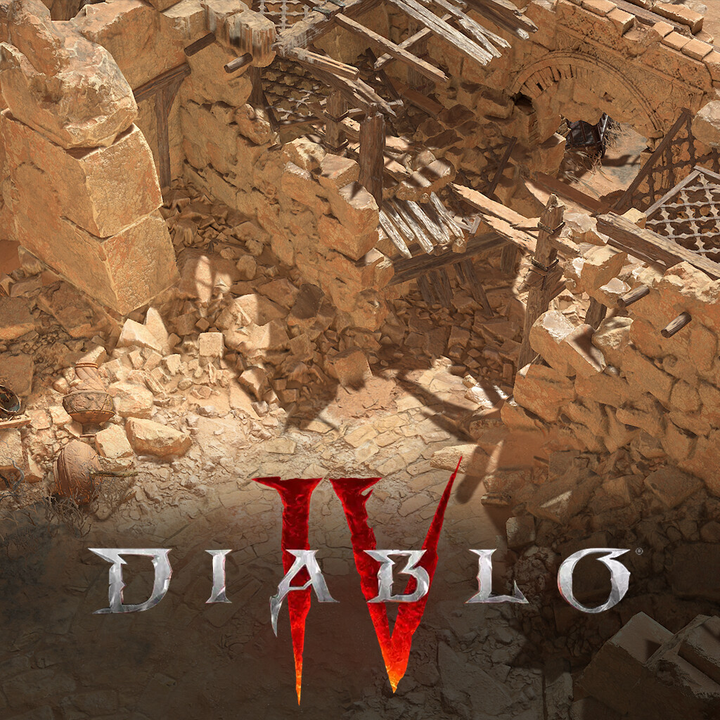 ArtStation - Diablo IV - Exterior Arts For Kehjistan Crestfallen Emporium