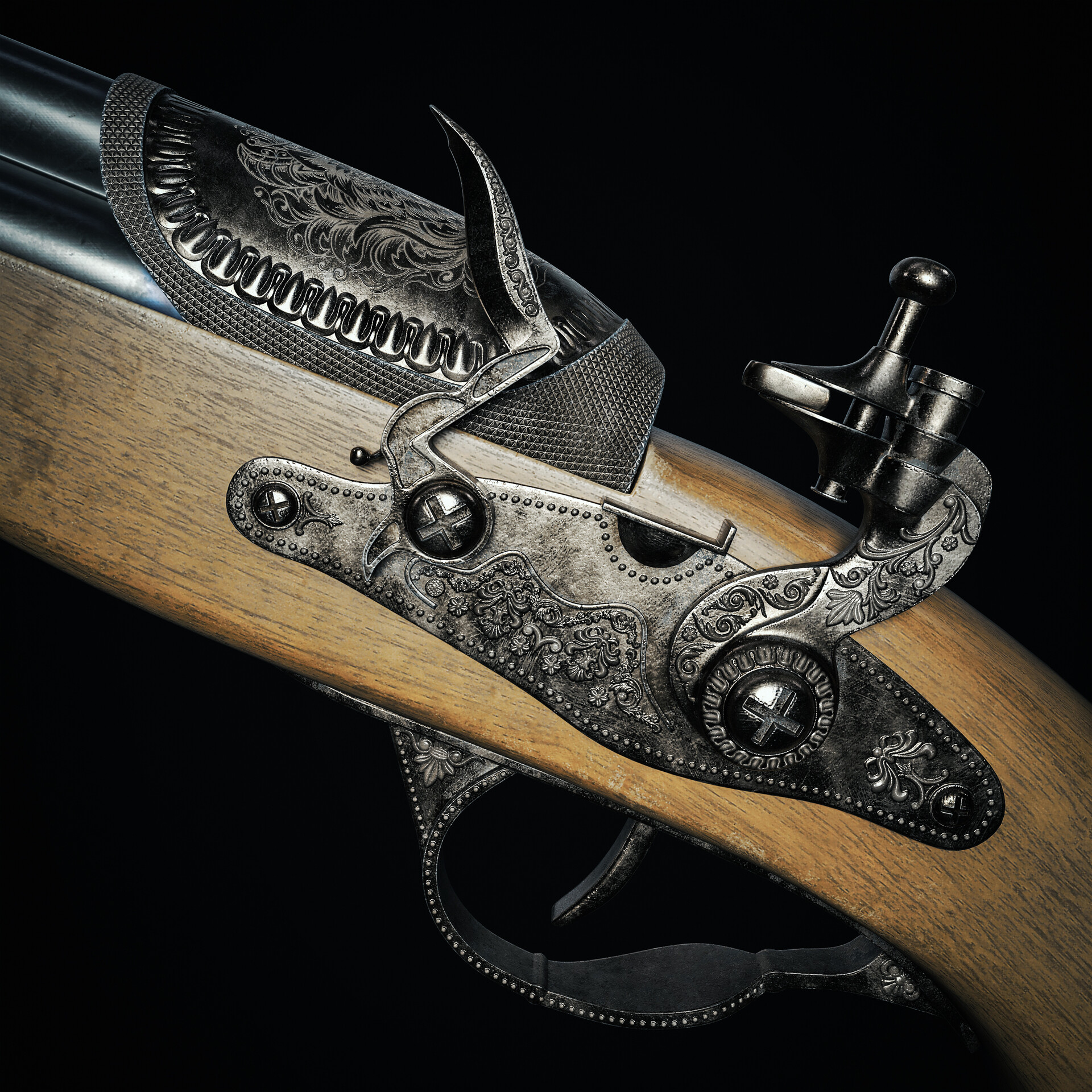 ArtStation - Decorative Gun