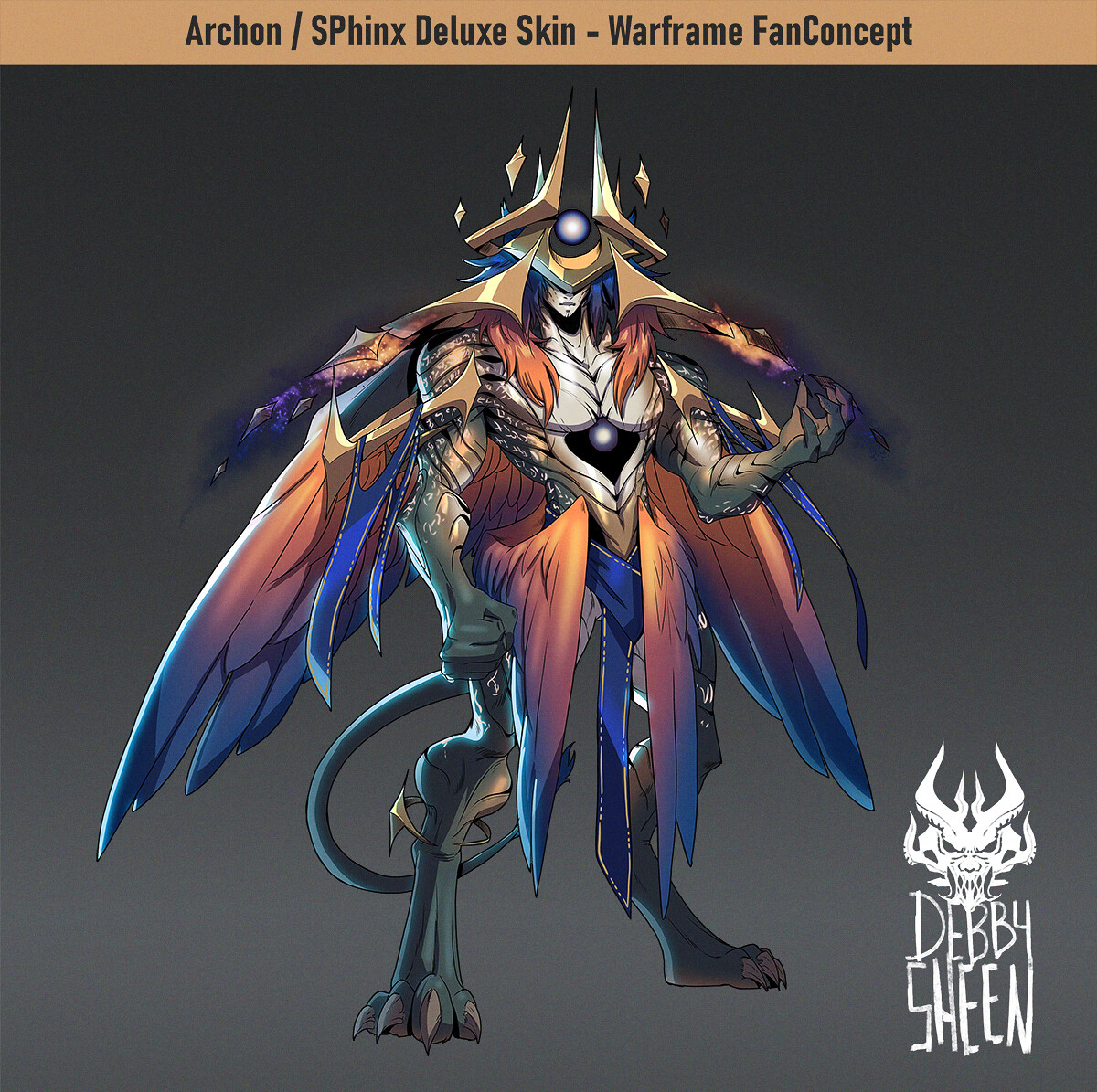 ArtStation - Archon Sphix / Warframe Deluxe Fanconcept