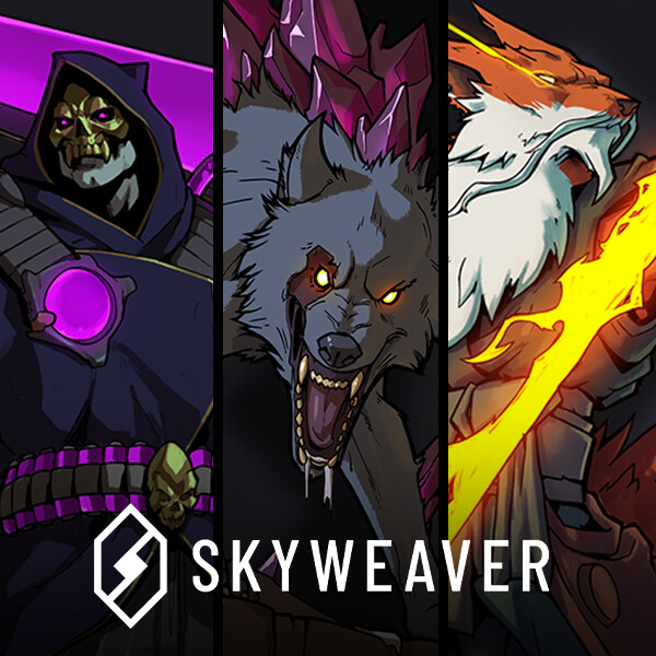 ArtStation - Skyweaver Creatures: Void Knight - Rot Hound - Burning Blade