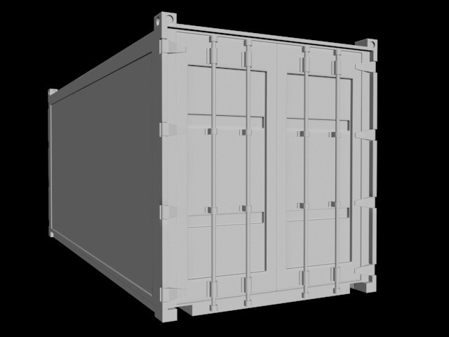 ArtStation - Container modeling