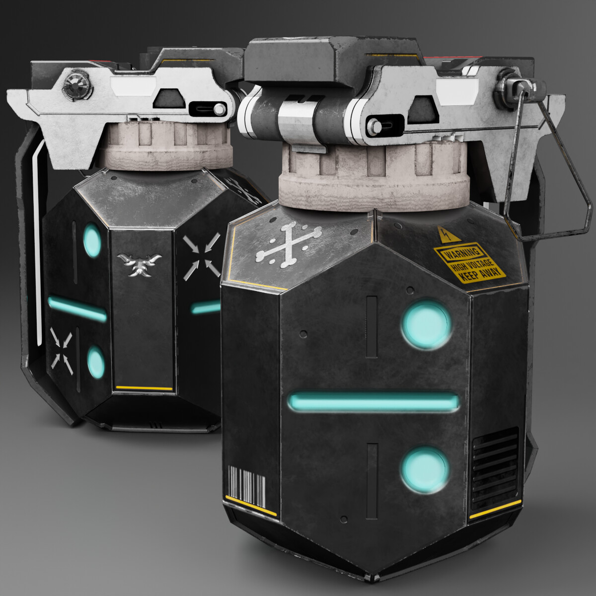 ArtStation - EMP Grenade