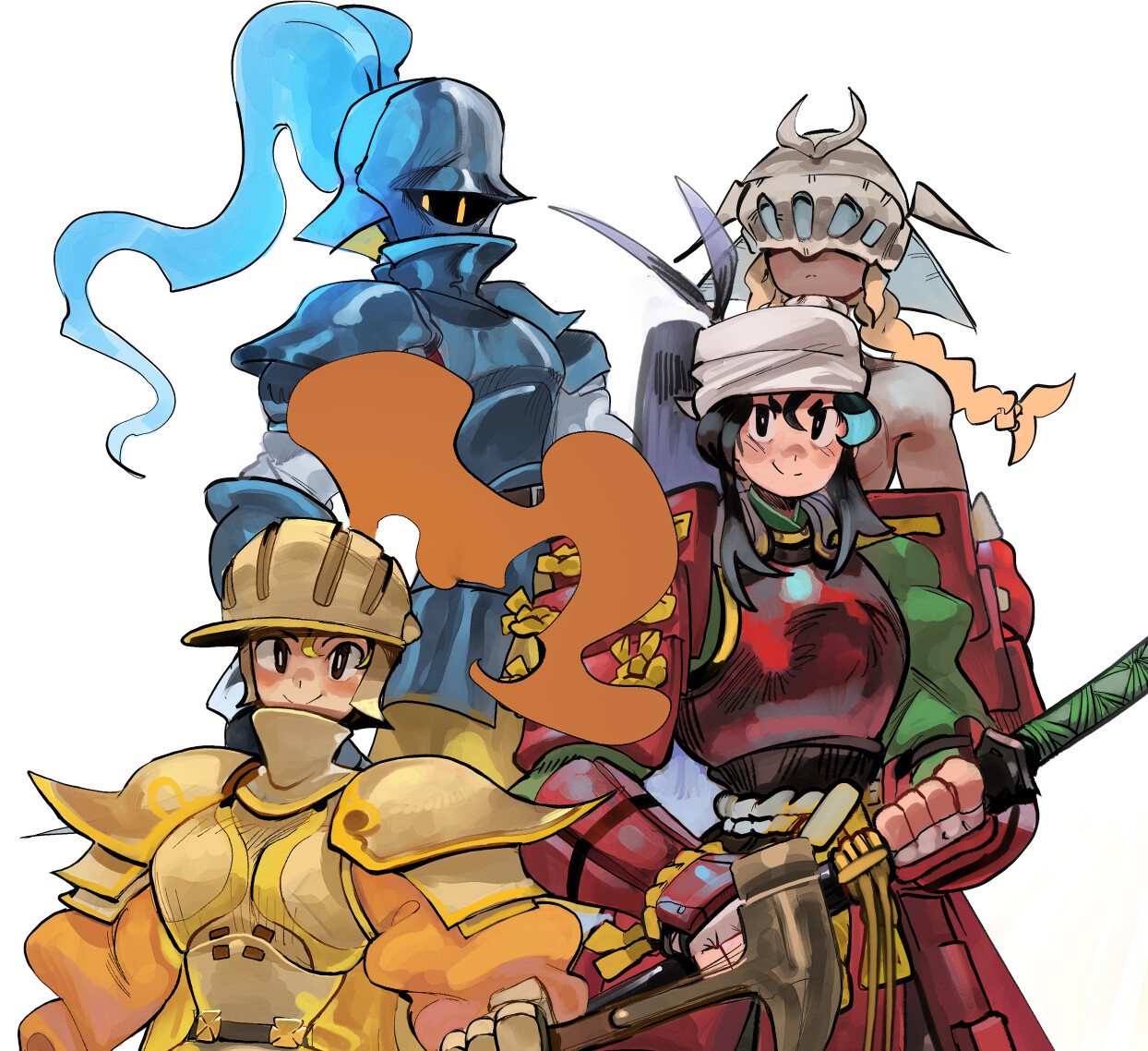 ArtStation - Knight and Squire