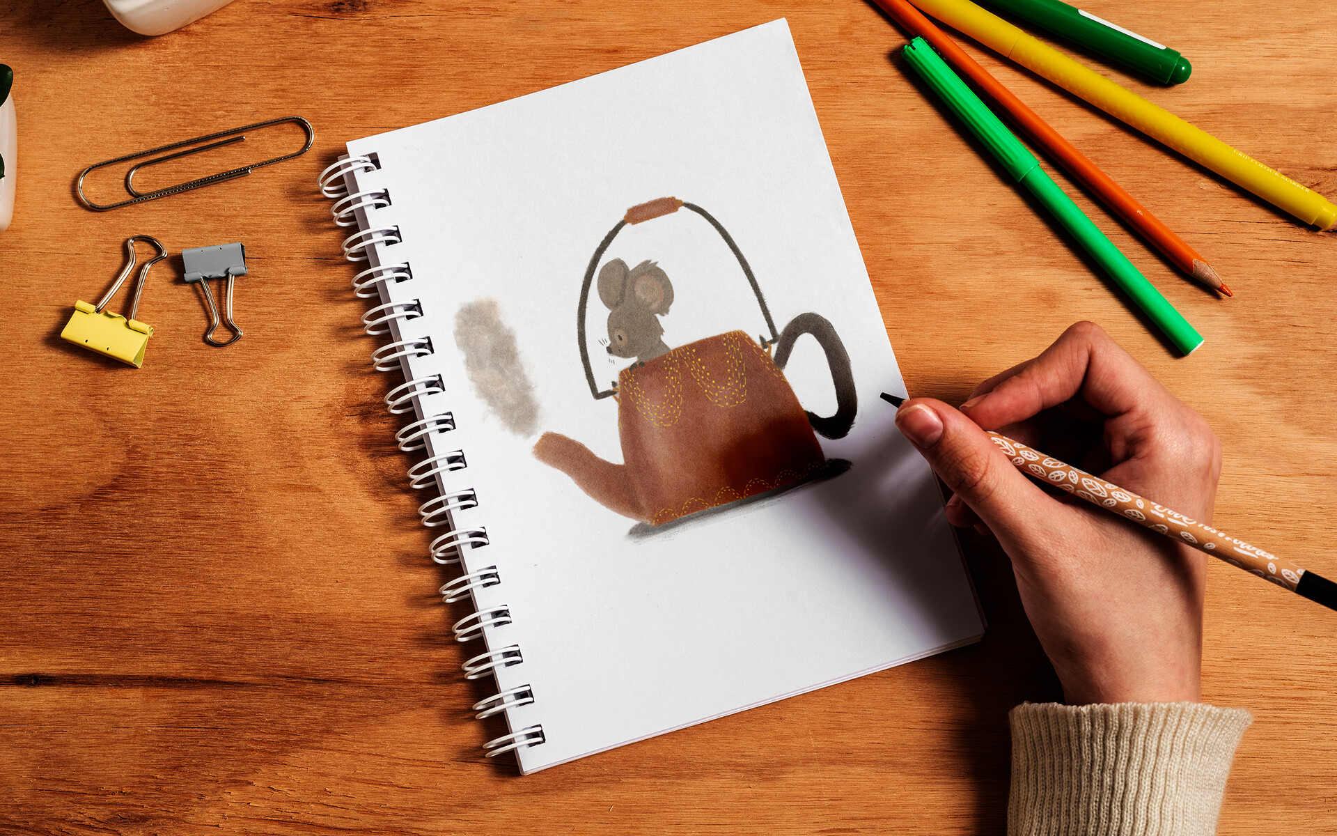 ArtStation - DRAWING MOUSE HOUSE