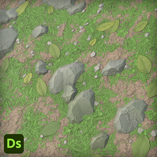 ArtStation - Stylized Ground