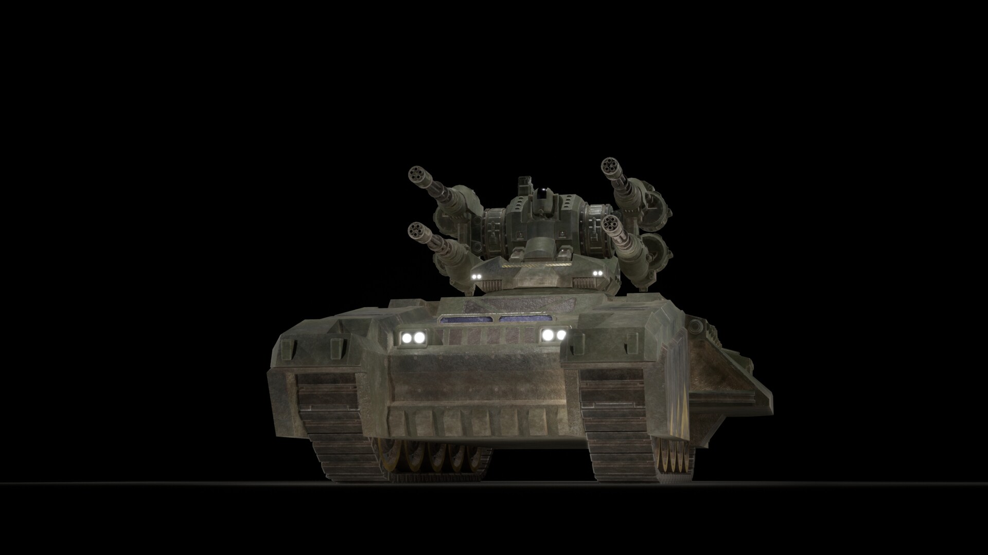ArtStation - AA tank