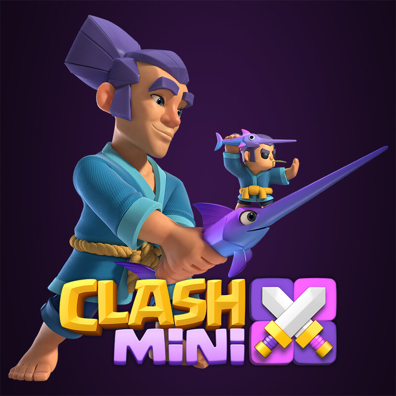 ArtStation - Clash Mini - Swordsman