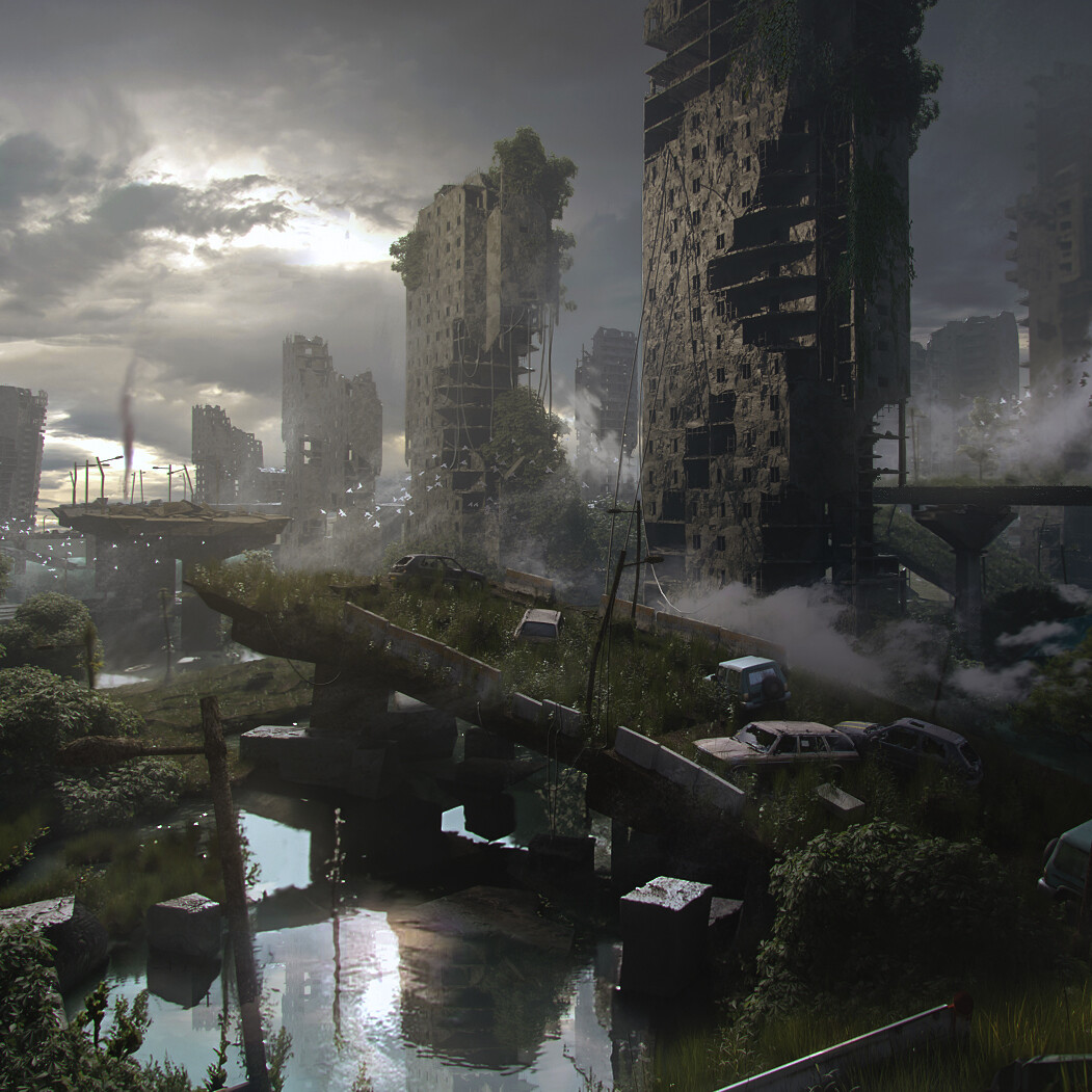 ArtStation - Ruin city
