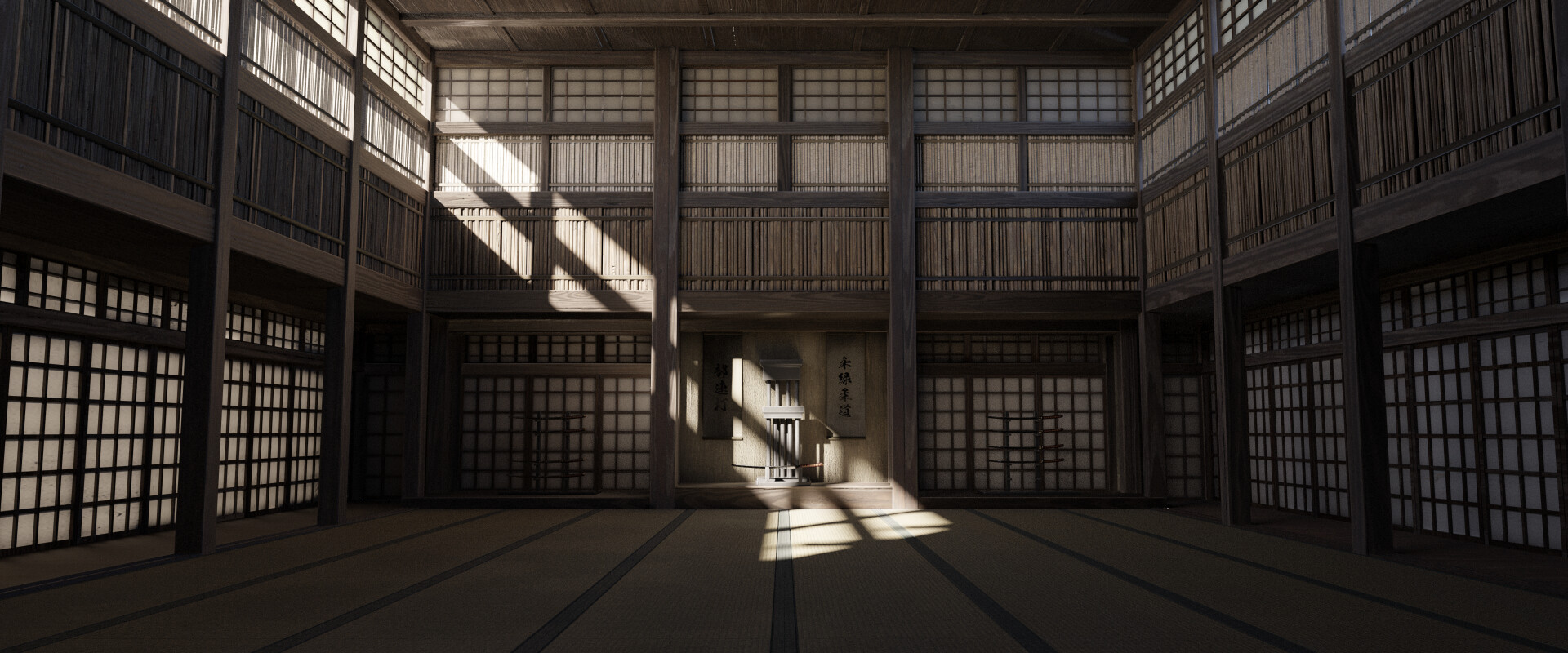 ArtStation - Matrix Dojo - Environment Study