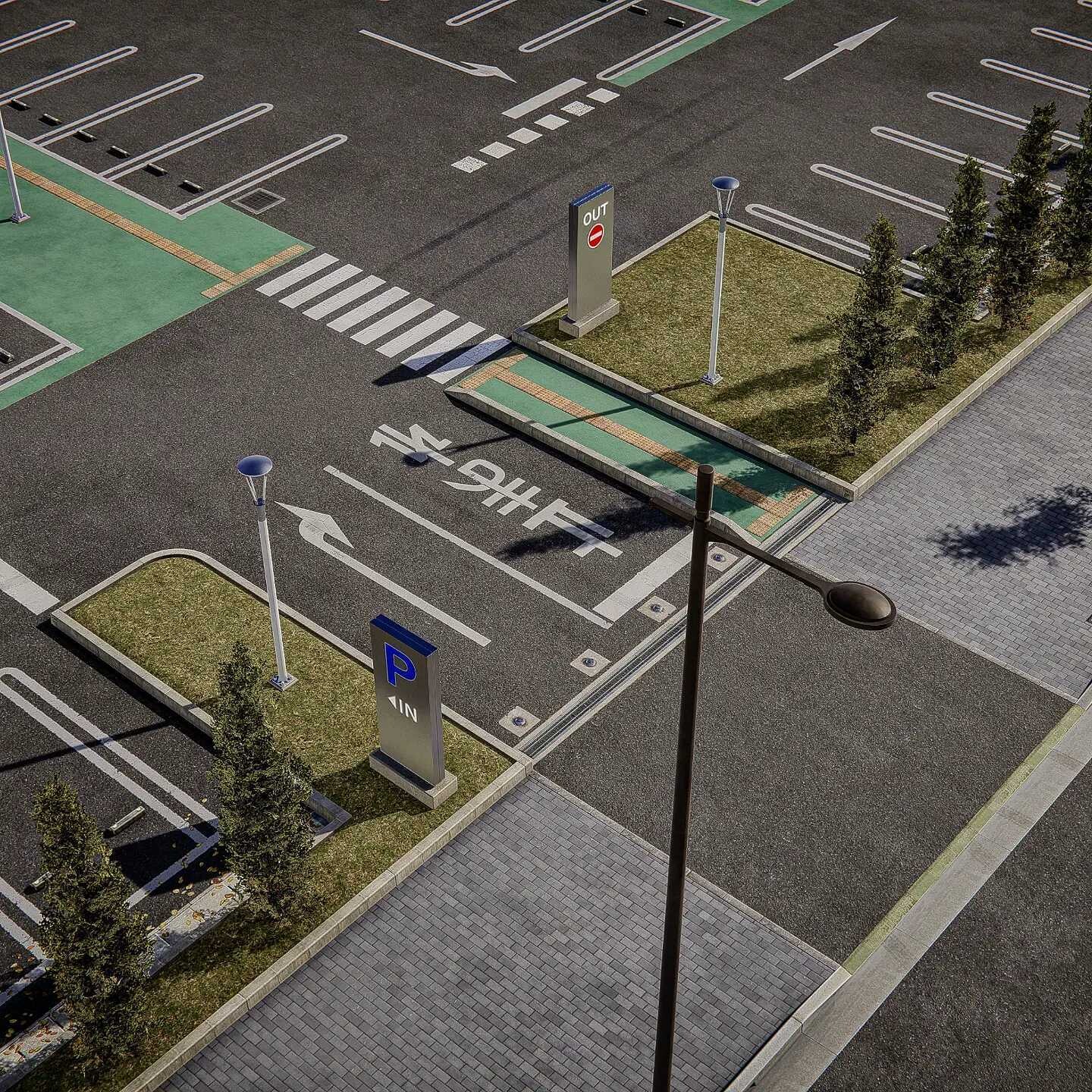 ArtStation - Unity - Parking area