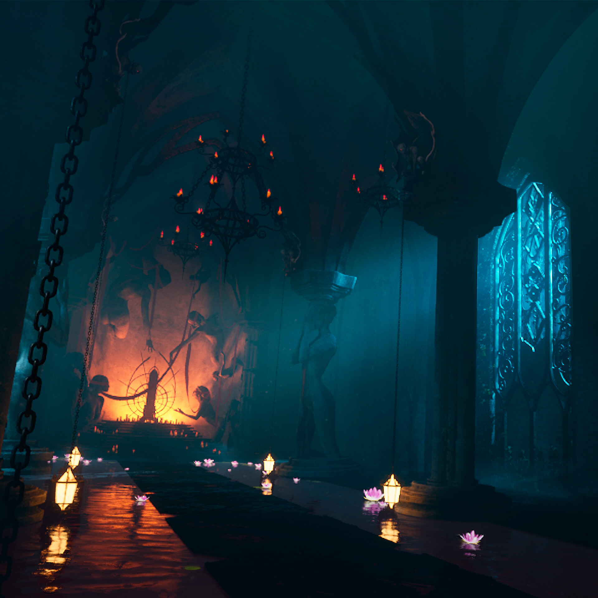 ArtStation - Gothic Mansion - Environment Art