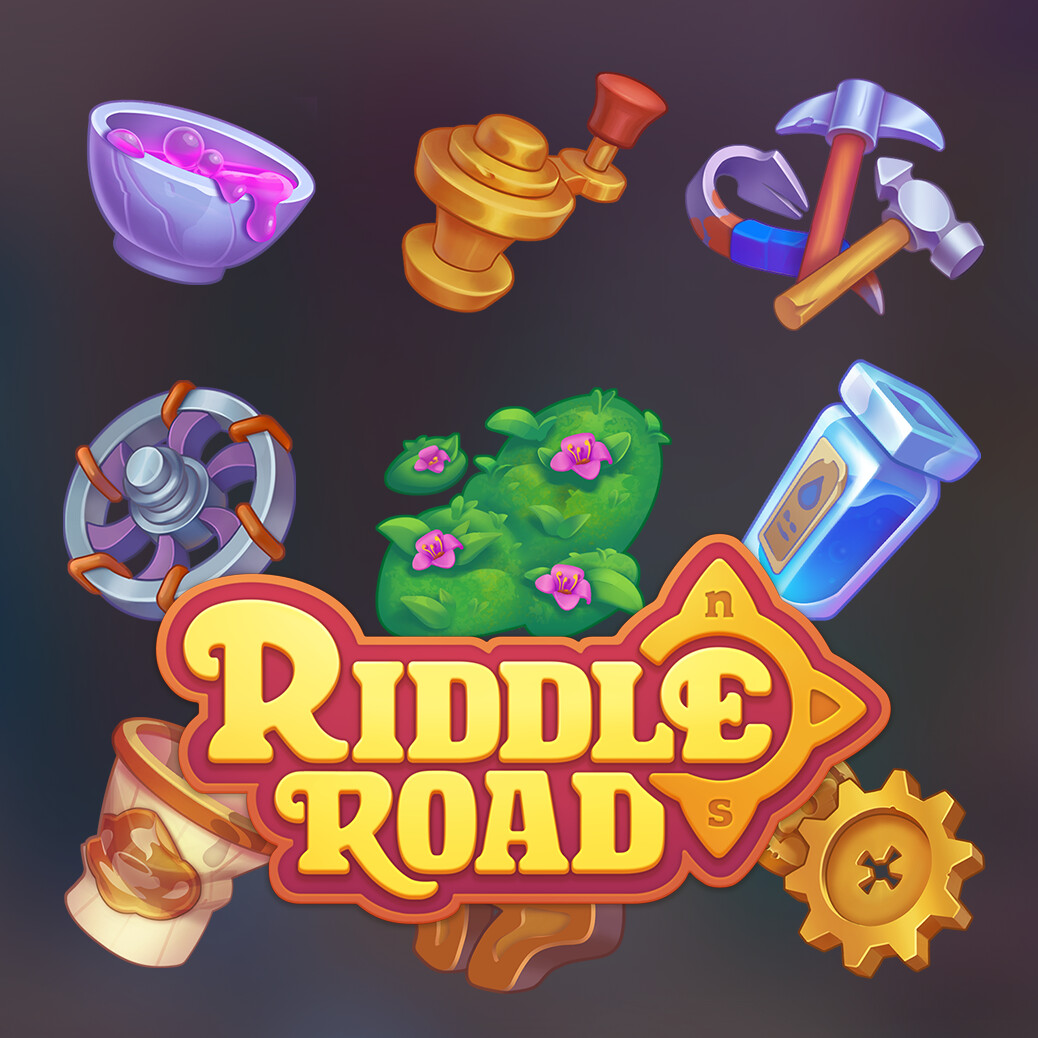 ArtStation - Riddle Road - Icons Part 2