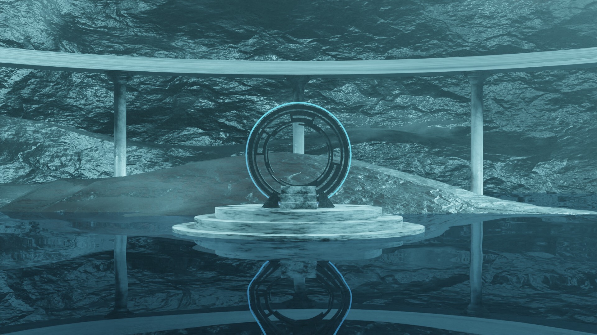 ArtStation - Energy ring - Sci-Fi environment