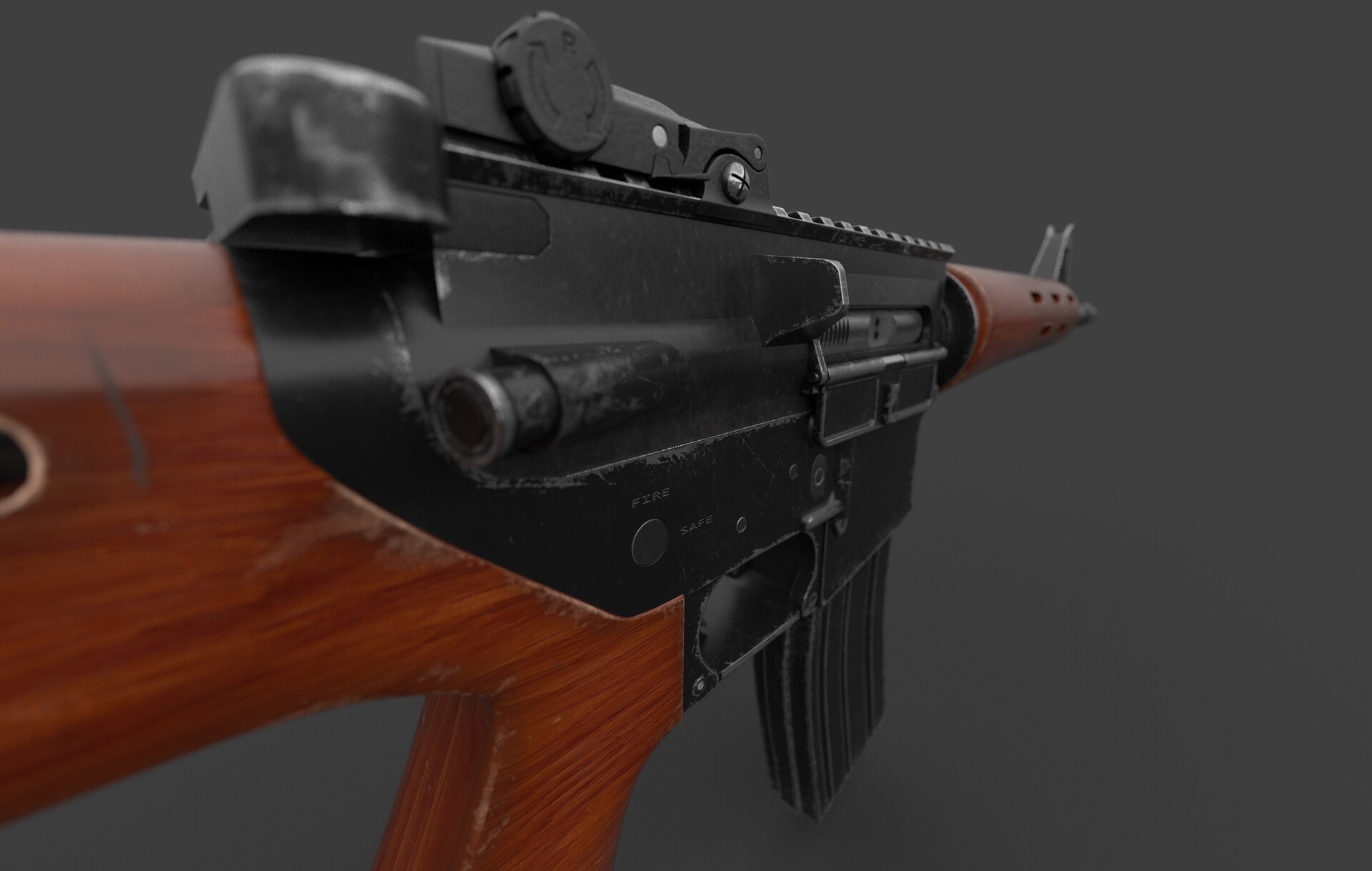 ArtStation - ADAR 2-15 Carbine