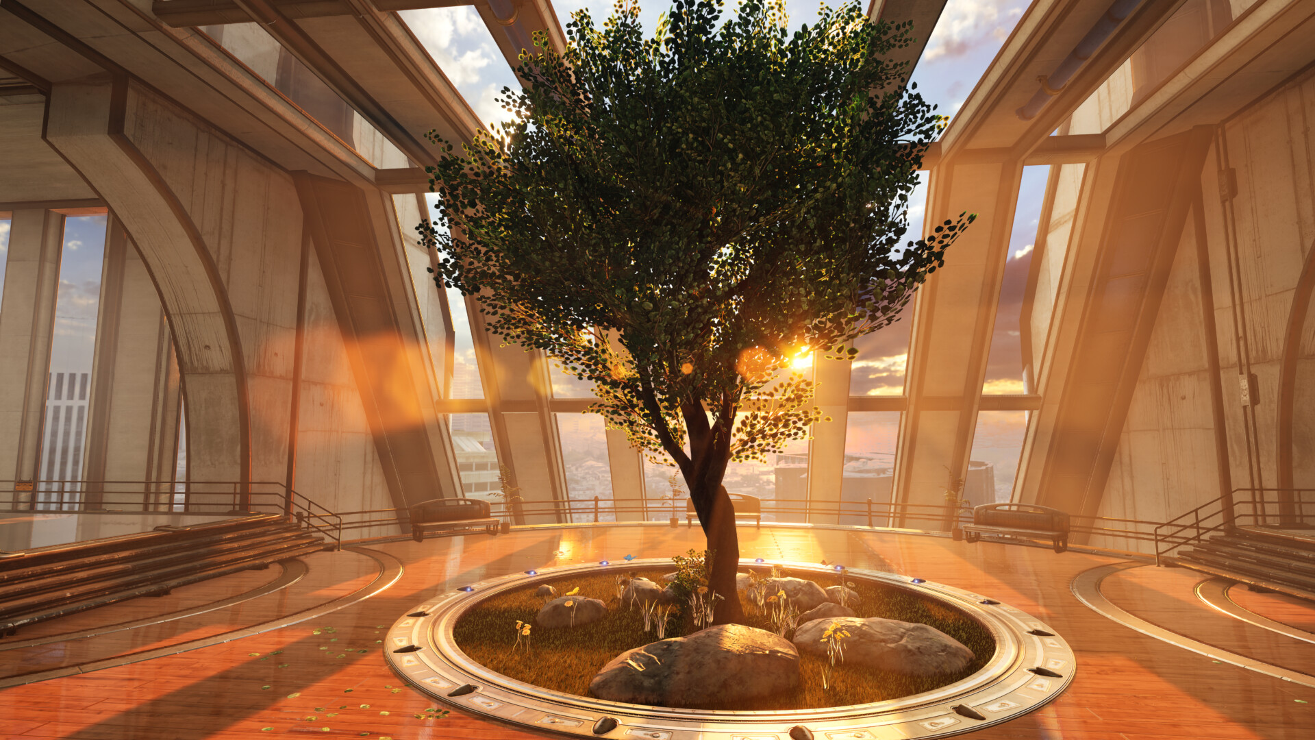 ArtStation - Lighting Tree Environment
