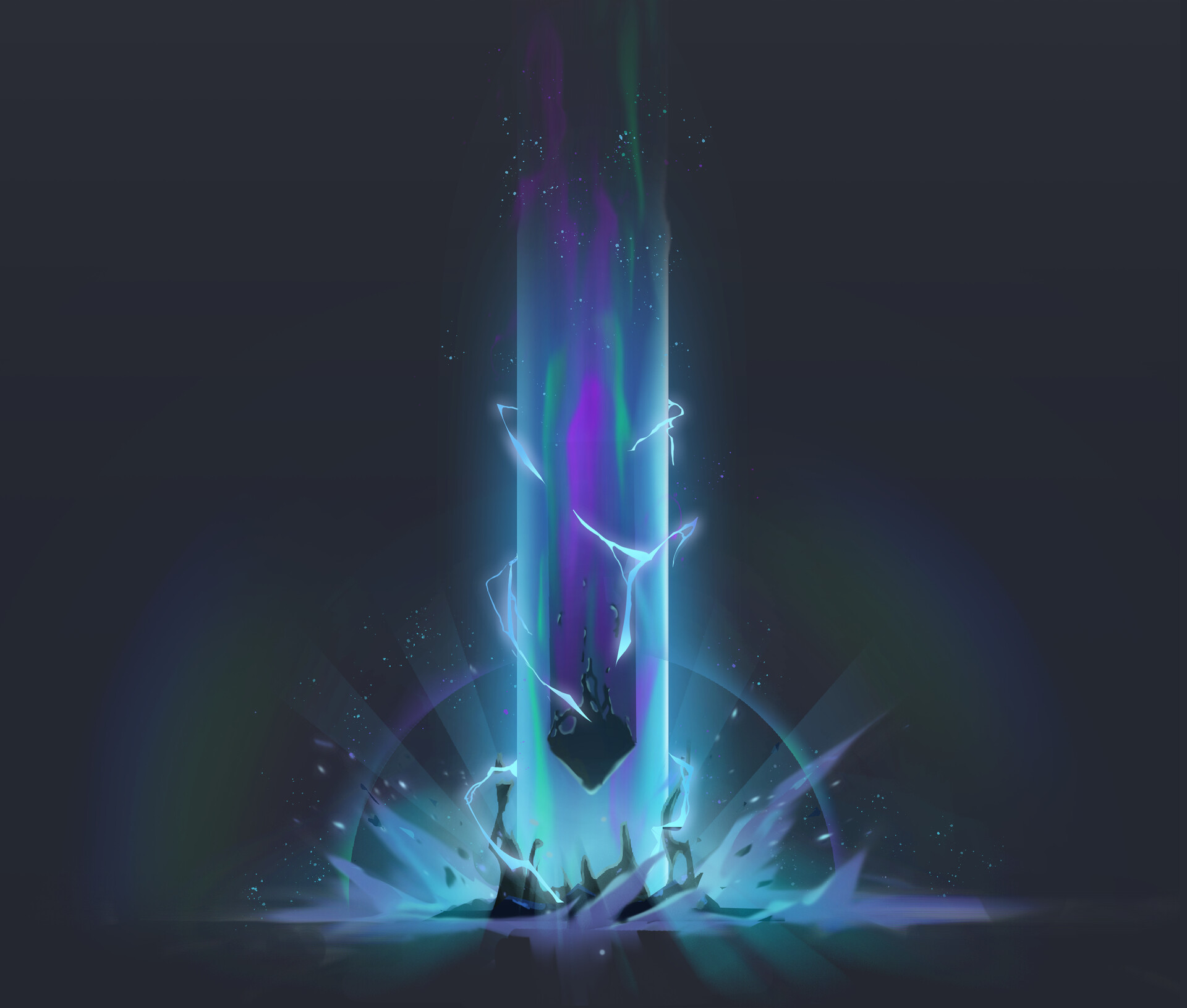 ArtStation - Stylized Teleportation