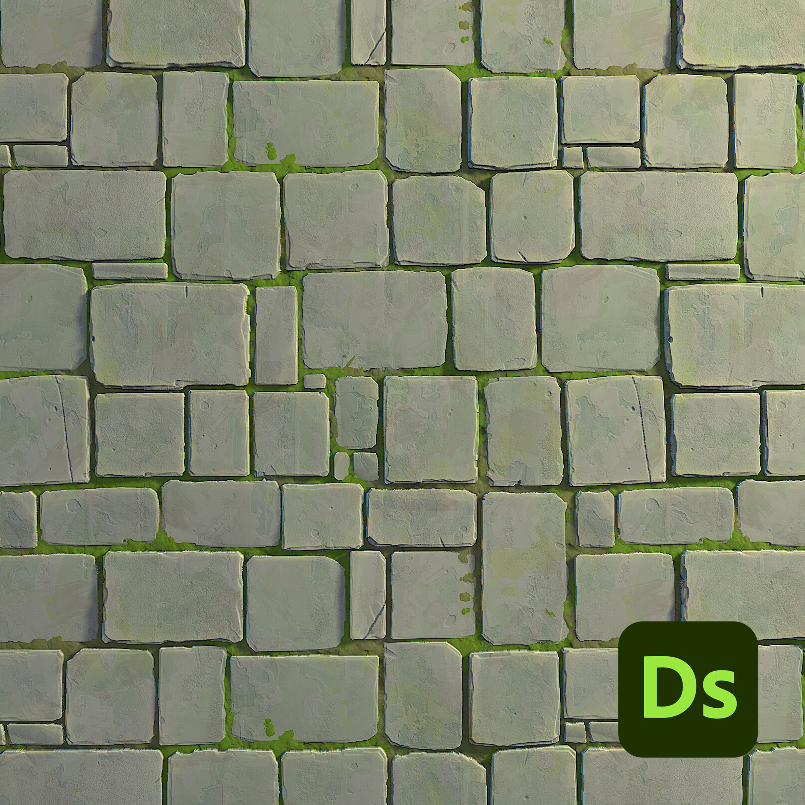 ArtStation - Stylized Slate Material