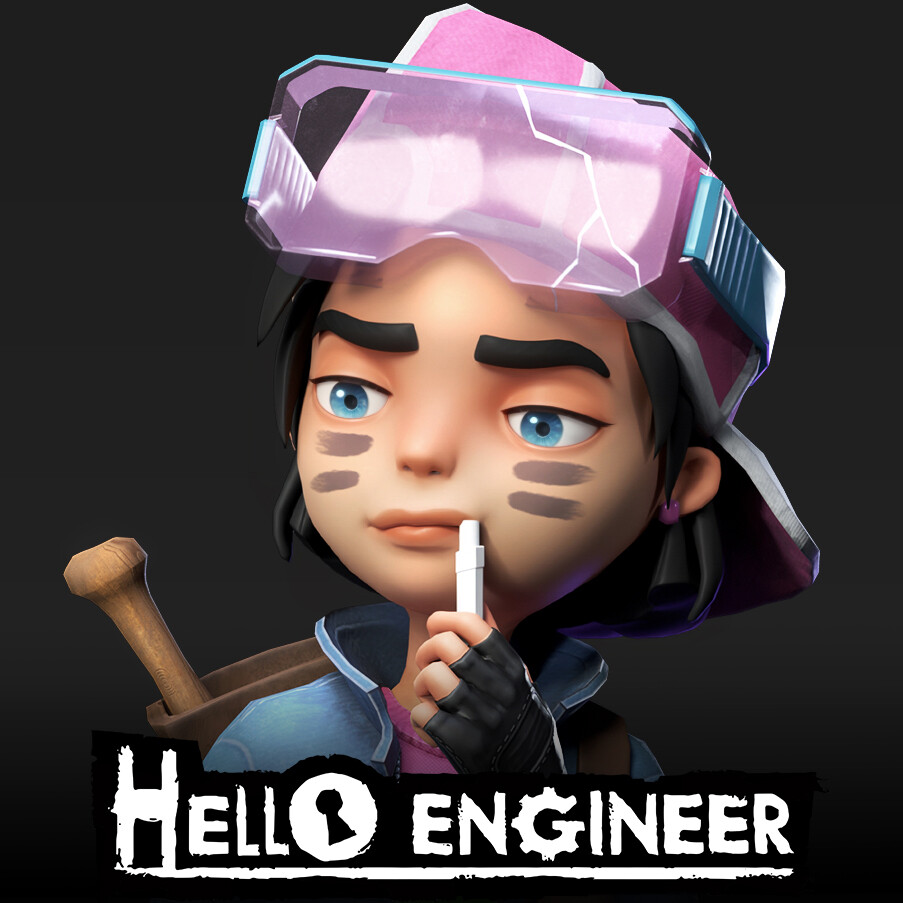 ArtStation - Kid for Hello Engineer