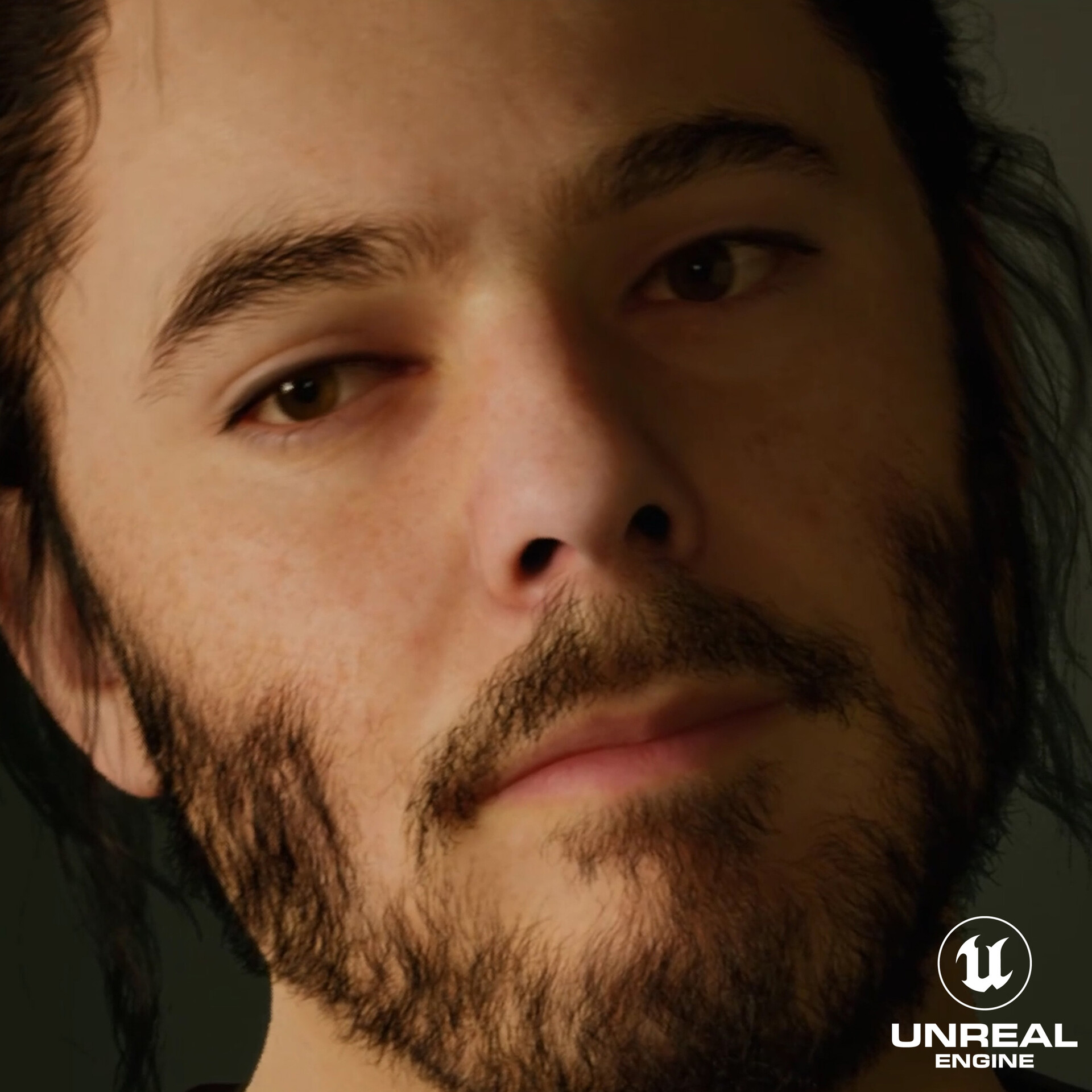 ArtStation - Scanned my face and used Mesh to Metahuman Plugin Unreal ...