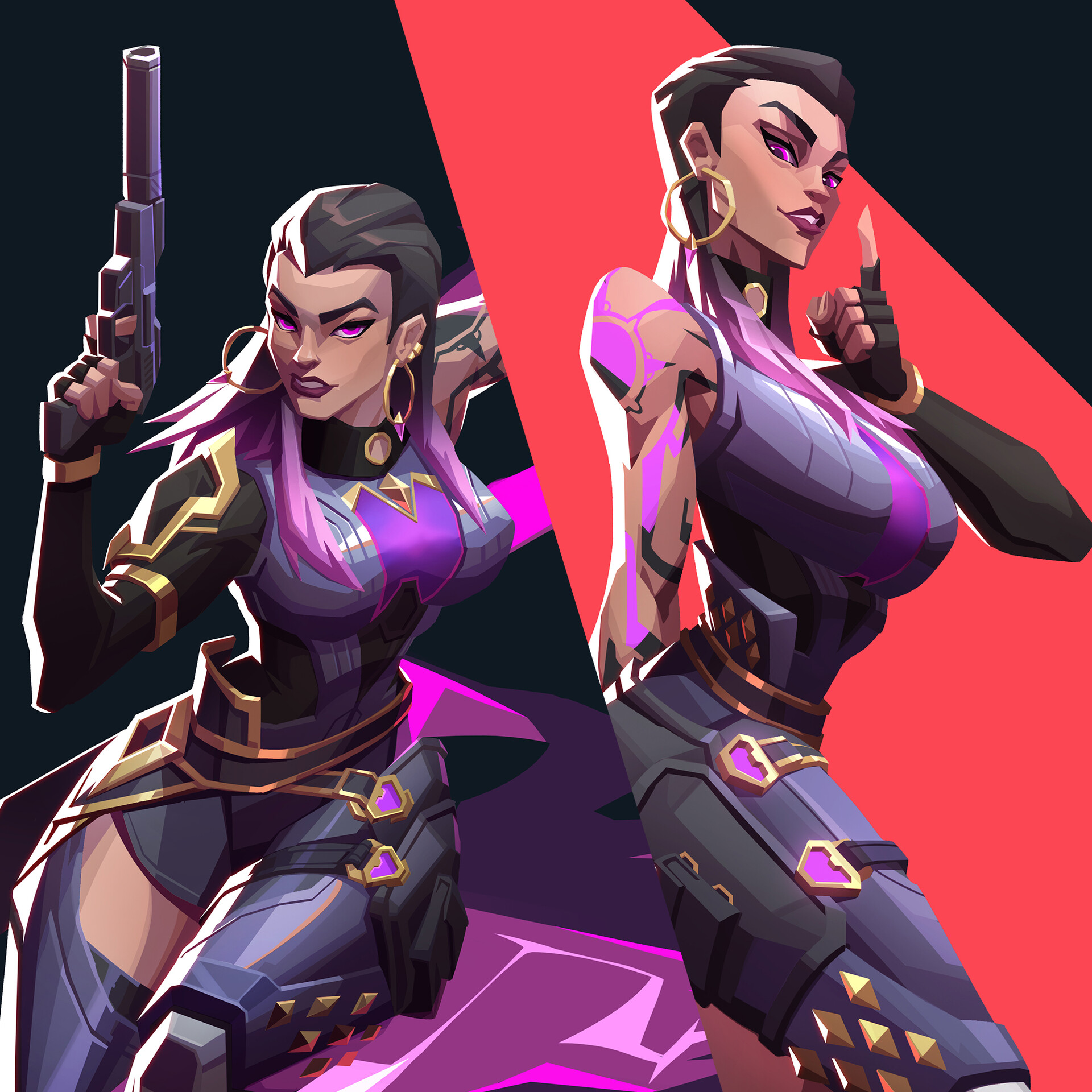 ArtStation - Valorant-RAYNA 粉丝艺术