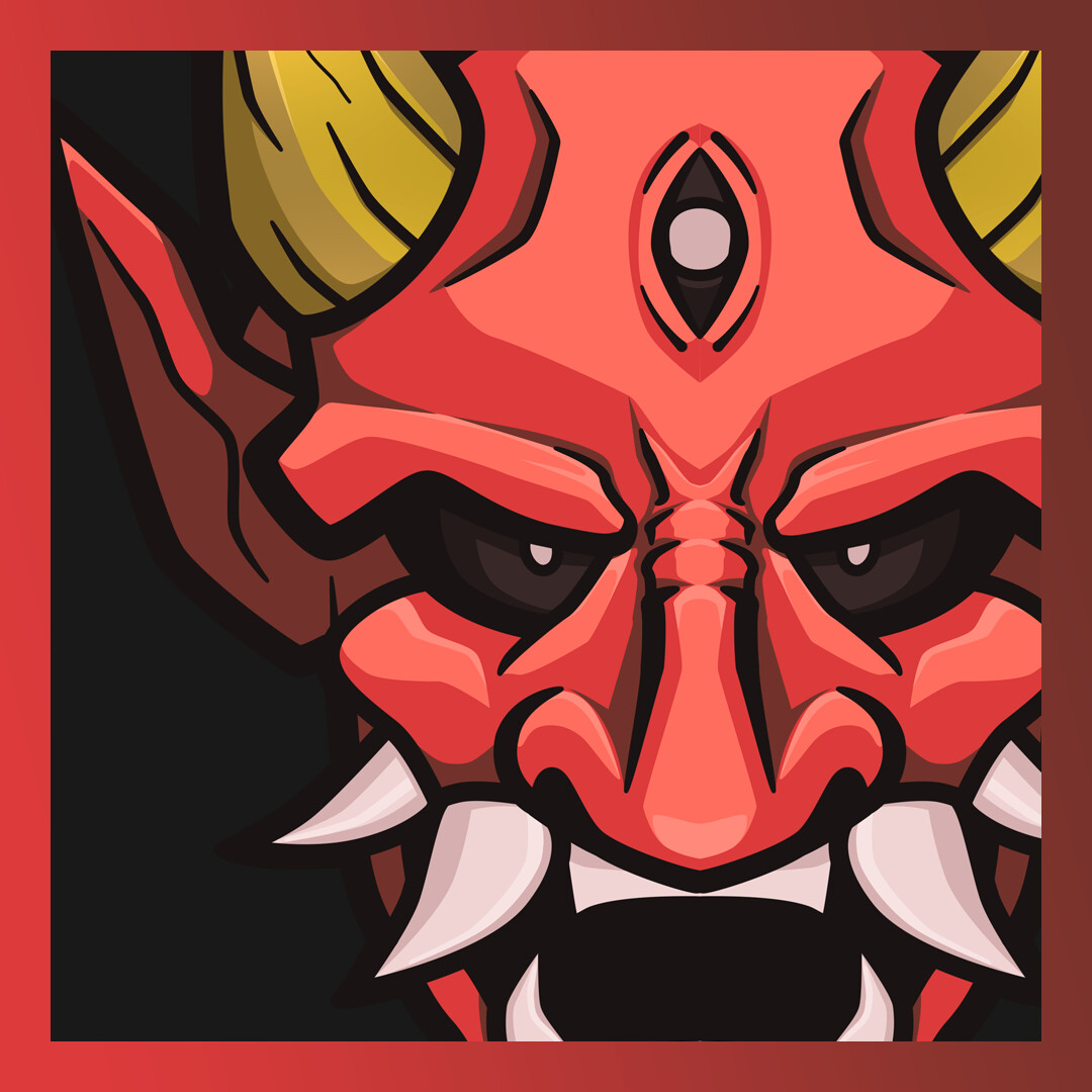 Abril Campos - DEMONRP - Mascot Logo