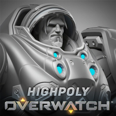 ArtStation - Overwatch 1 - Highpoly work