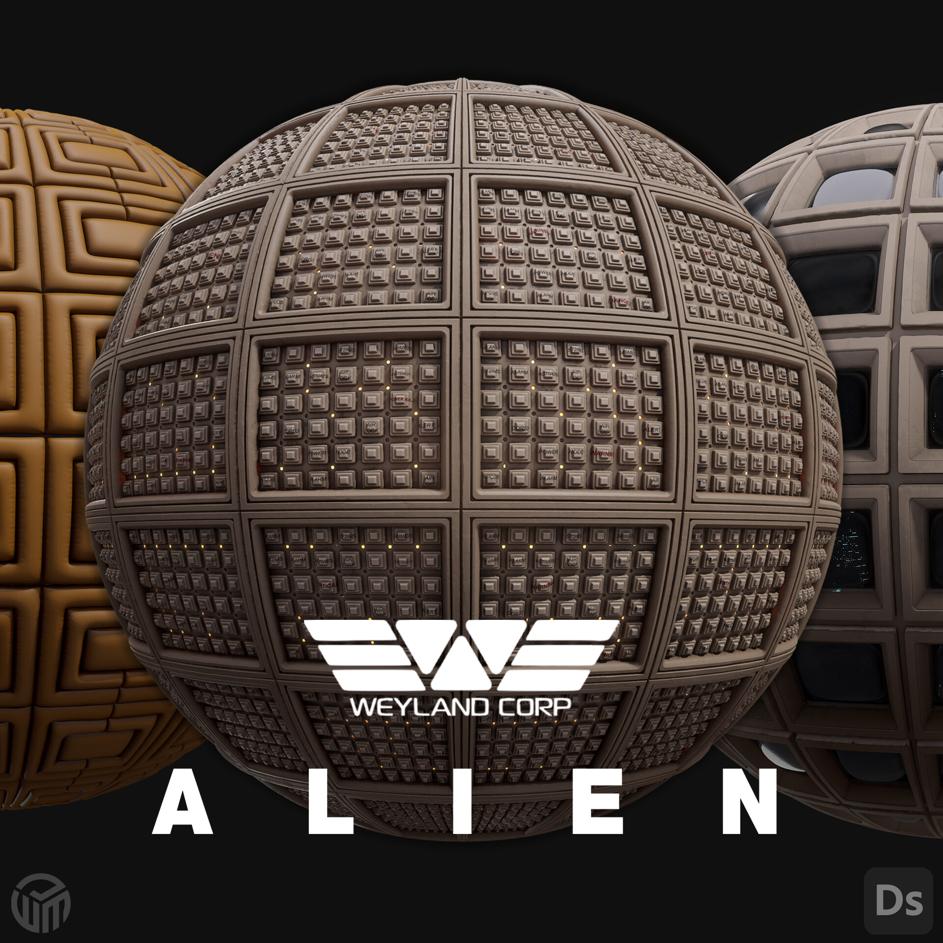 ArtStation - Alien (1979) - Nostromo Material Collection