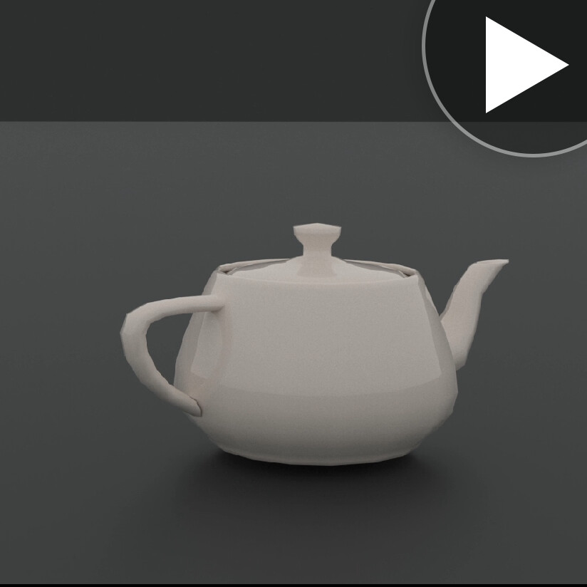 ArtStation - Falling Tea Pot