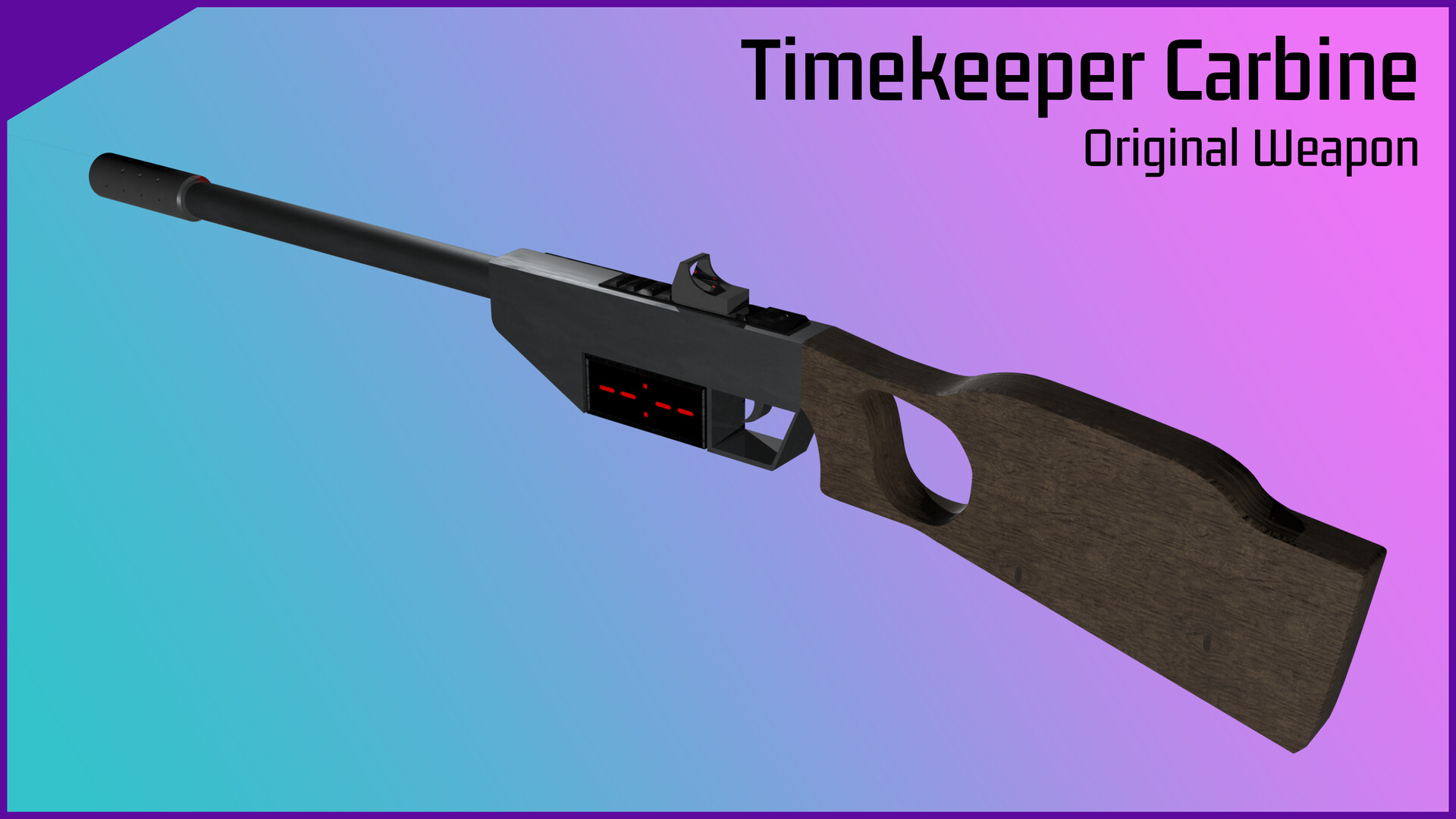 ArtStation - Timekeeper Carbine