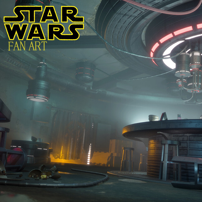 ArtStation - Star Wars Cantina