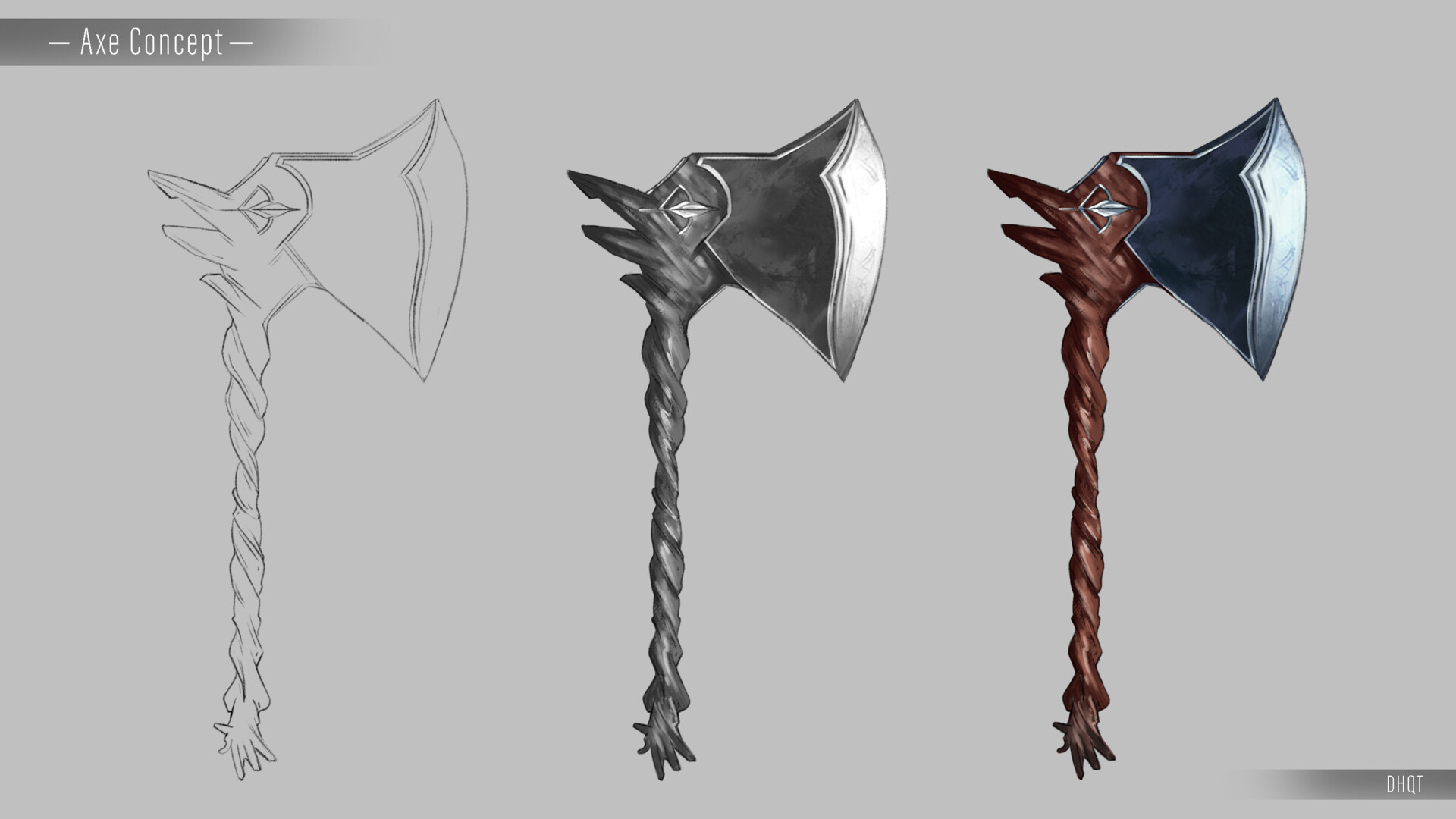 ArtStation - Nordic axe concept