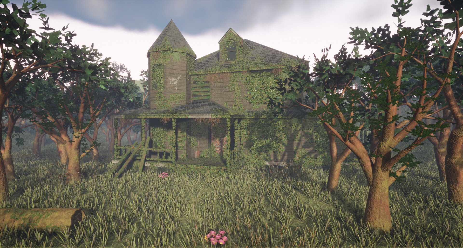 ArtStation - Taken Over House