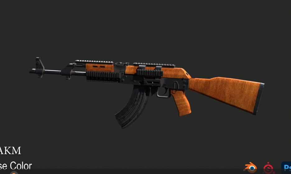 ArtStation - Old Warehouse & Akm