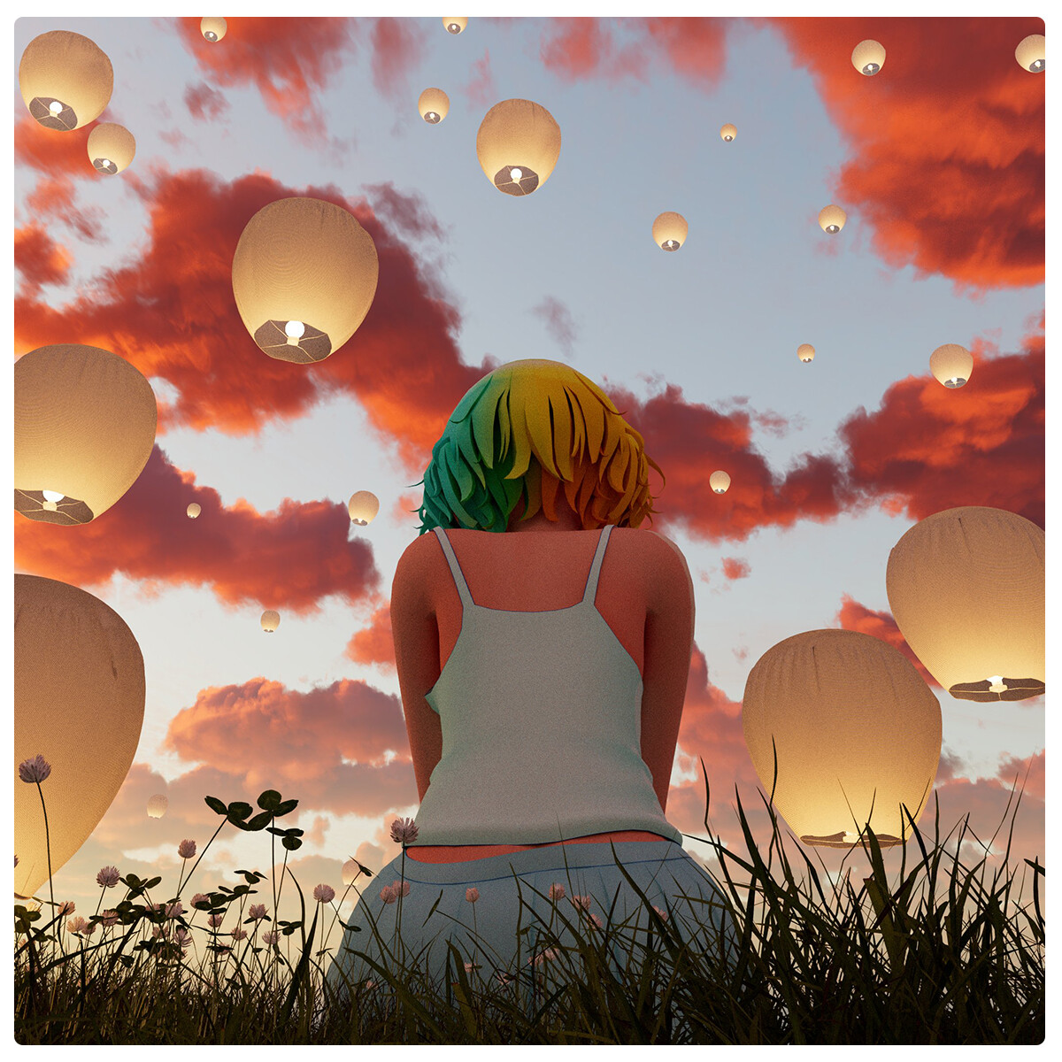 ArtStation - Lantern - Vray