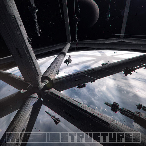 Neil Blevins - Megastructures Polyhedral Habitat 1