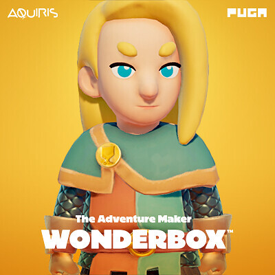 ArtStation - Wonderbox Characters: The Lieutenant