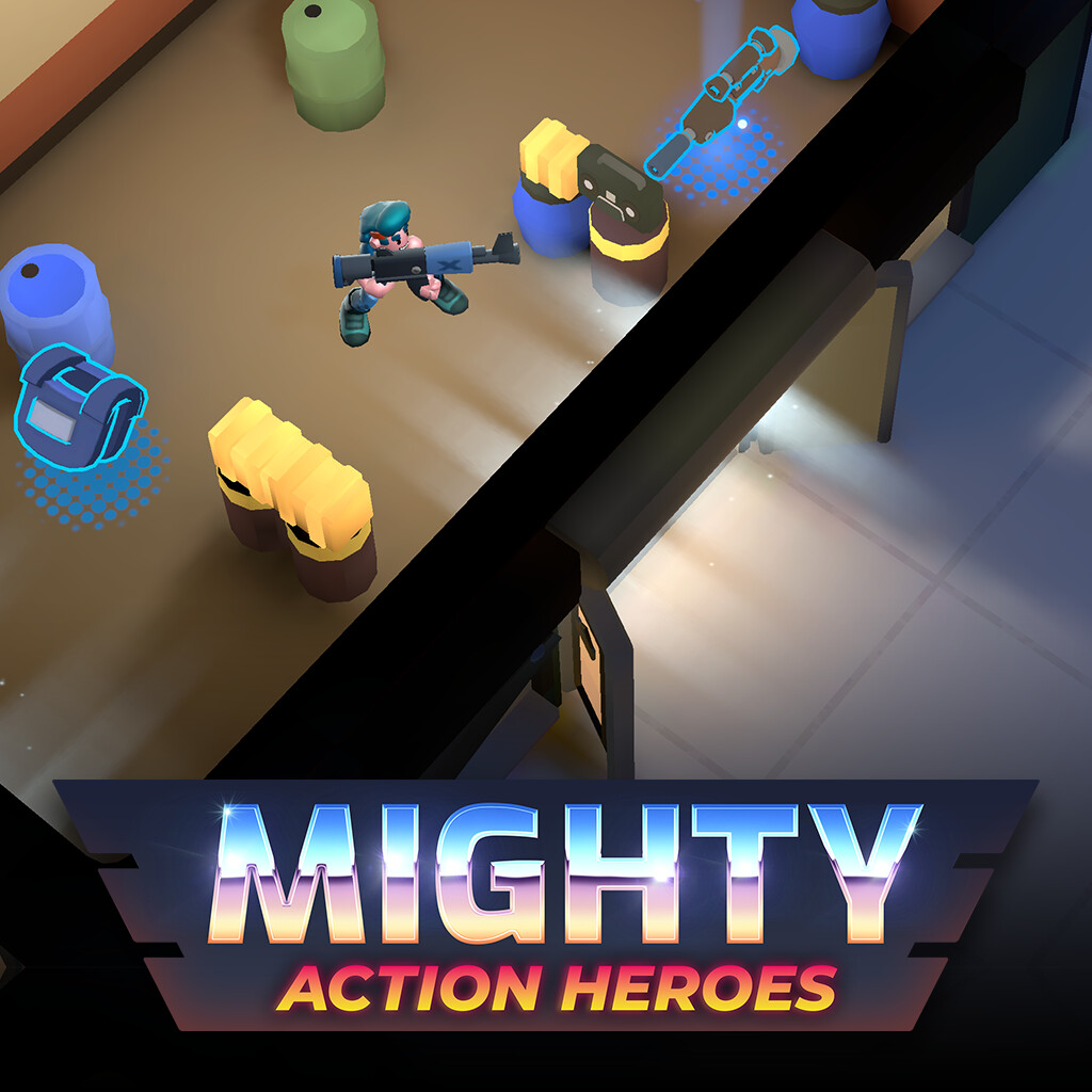 ArtStation - Mighty Action Heroes: Various Gameplay Effects