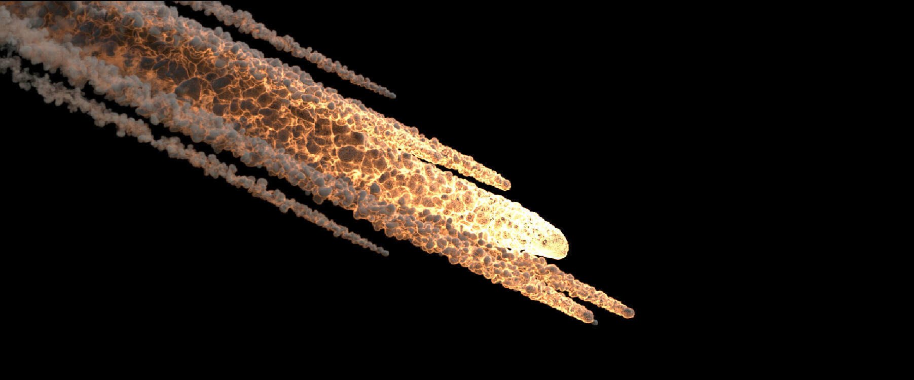 ArtStation - Meteor shower FX