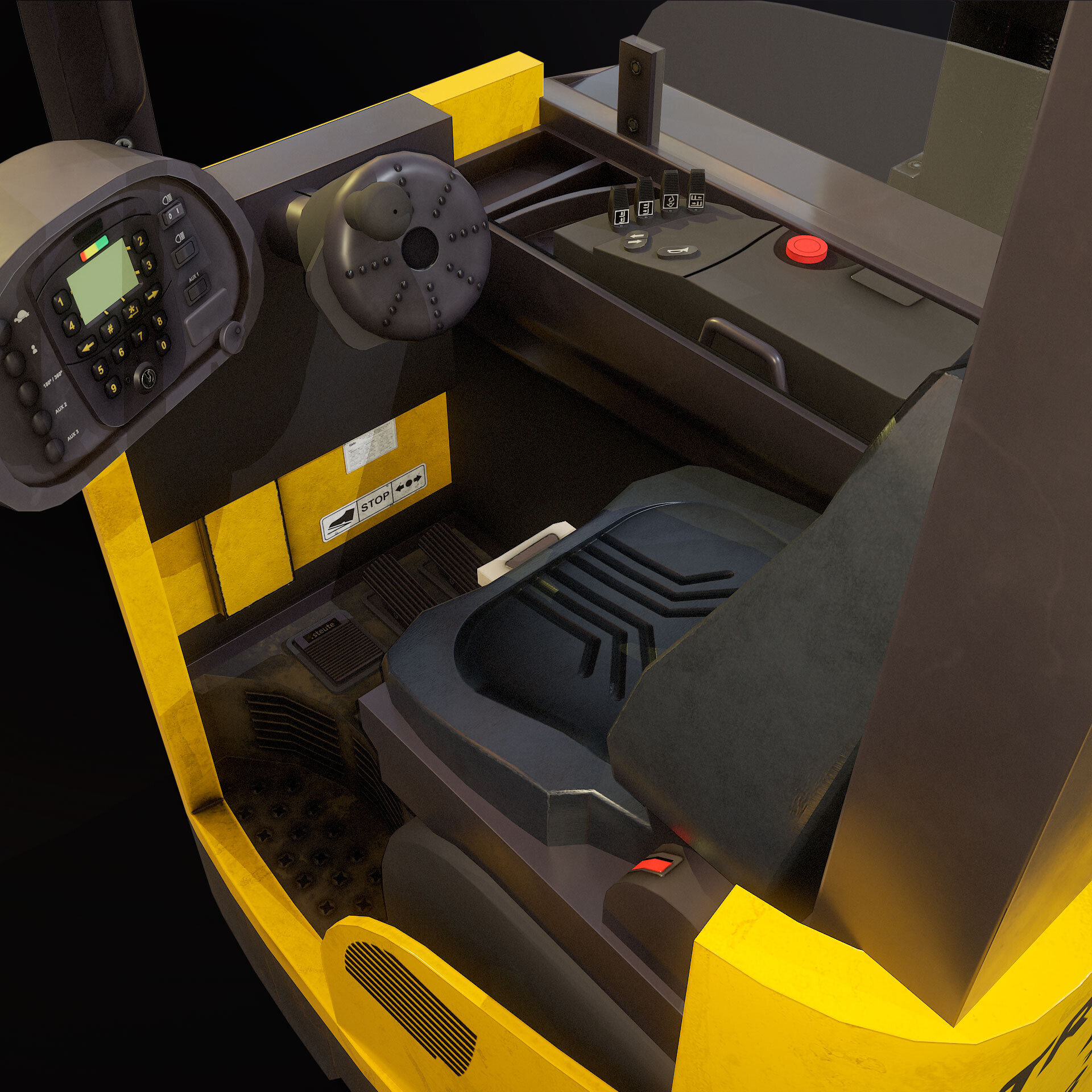 ArtStation - Forklift MR20HD BR VR
