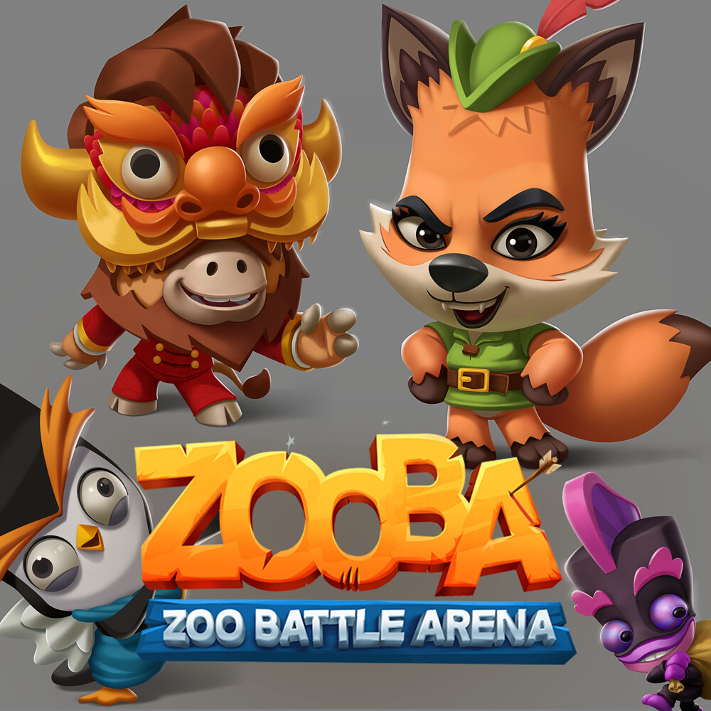 ArtStation - Zooba Characters